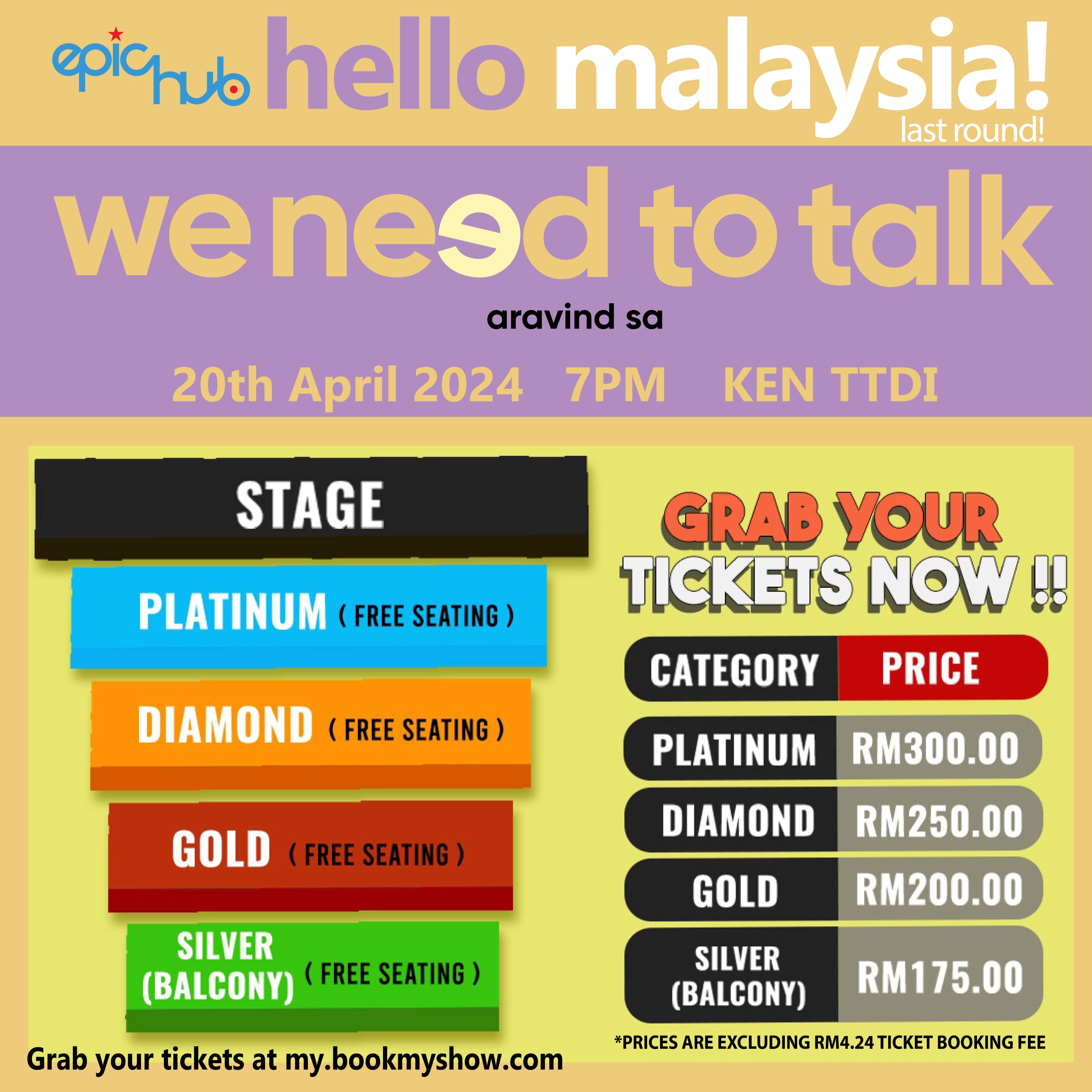 Aravind SA's We Need to Talk in Kuala Lumpur | Comedy Show