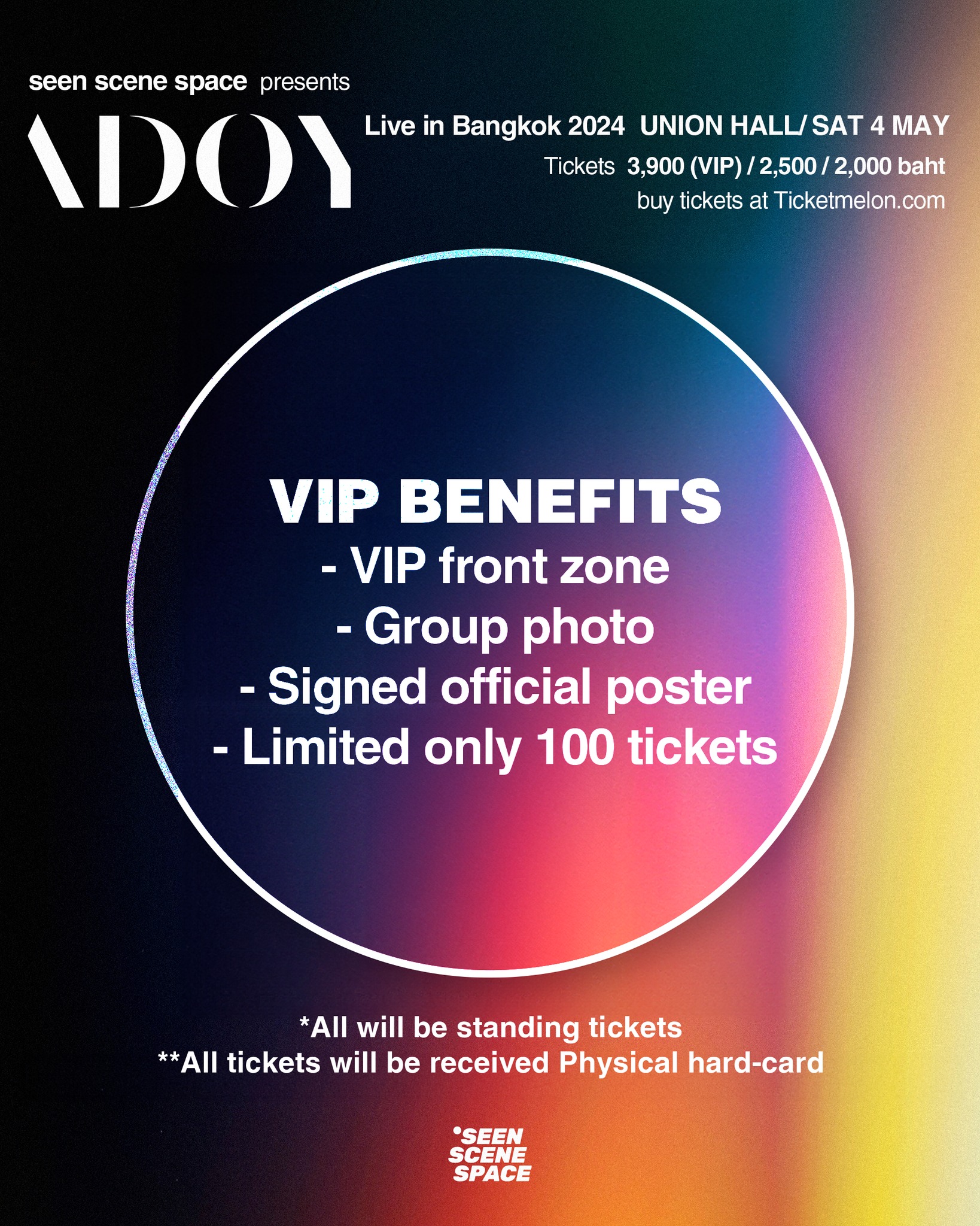 ADOY Live in Bangkok 2024 | Concert | Union Hall Thailand