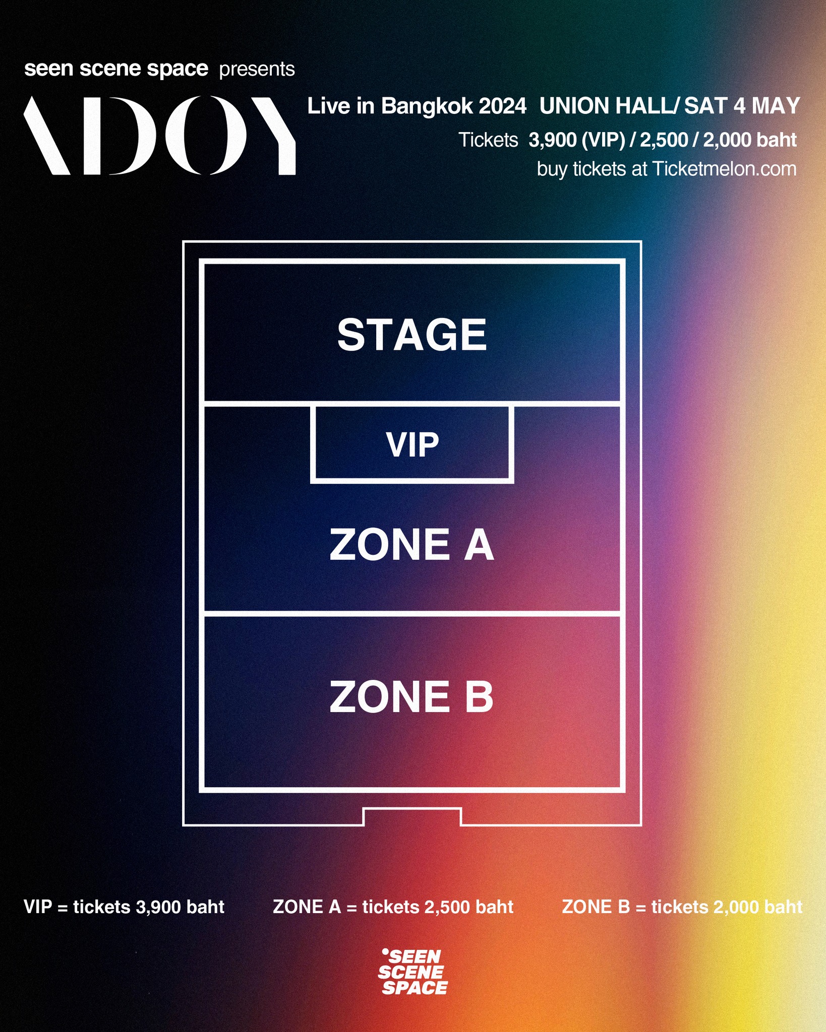 ADOY Live in Bangkok 2024 | Concert | Union Hall Thailand