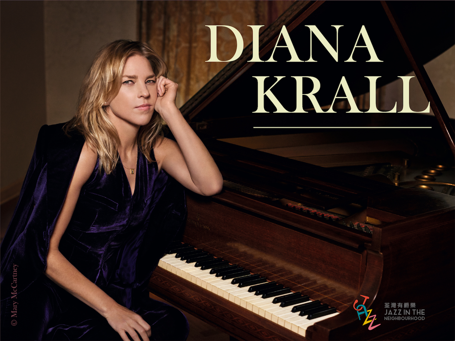 Diana Krall Hong Kong Concert 2024｜Tsuen Wan Town Hall