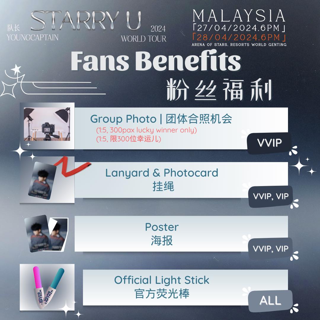队长YoungCaptain [STARRY U] 世界巡回演唱会马来西亚站