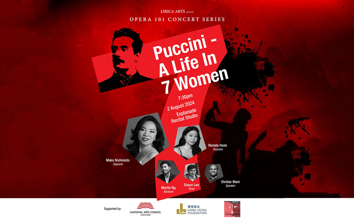 OPERA 101: Puccini – A Life in 7 Women | Theatre | Esplanade