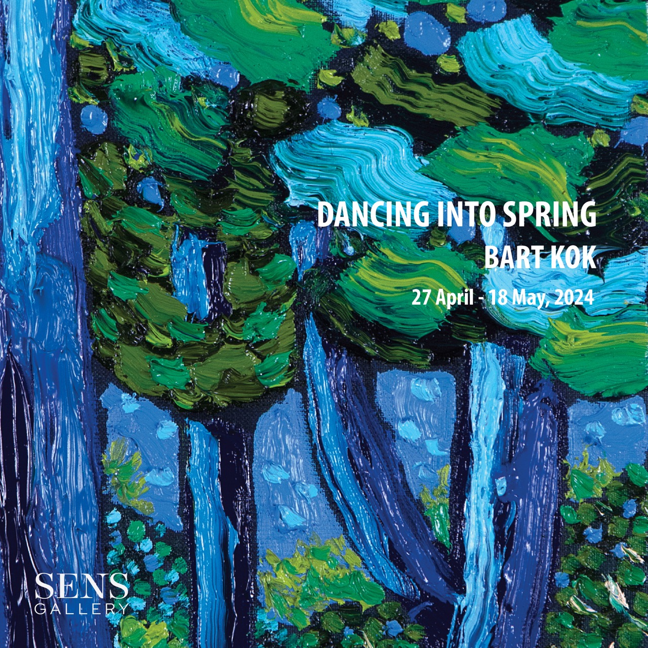 Dancing into Spring｜Bart Kok Solo Exhibition｜SENS Gallery