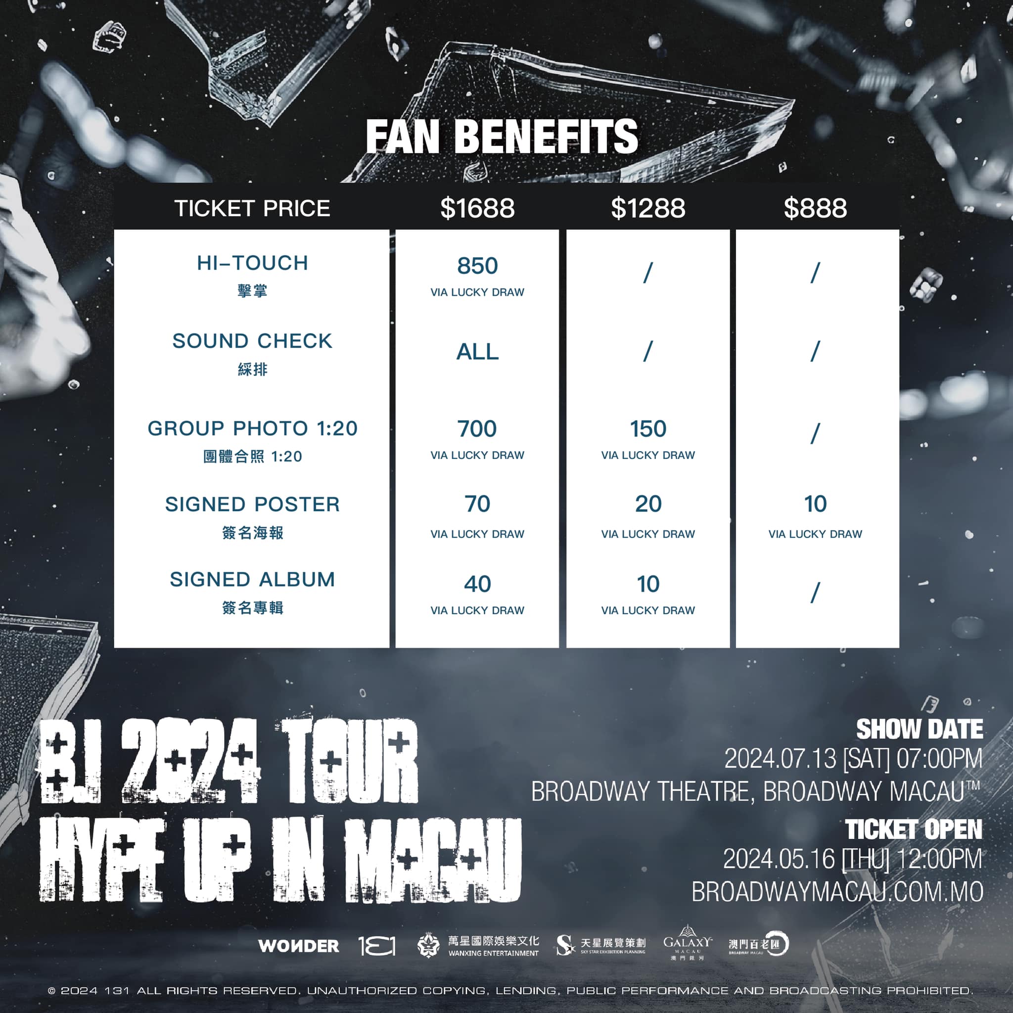 B.I 2024 HYPE UP TOUR IN MACAU | Concert