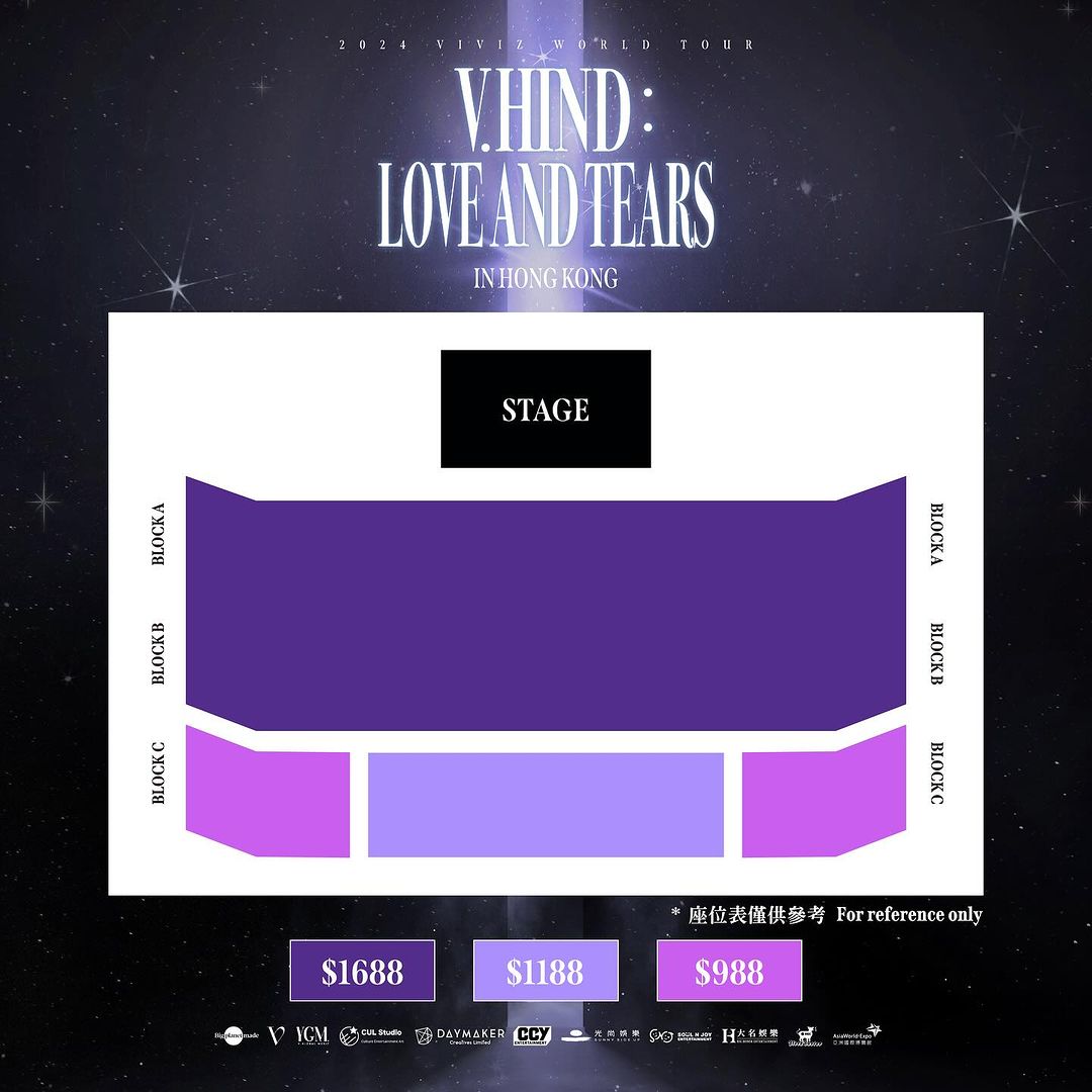 2024 VIVIZ WORLD TOUR [V.hind : Love and Tears] IN HONG KONG