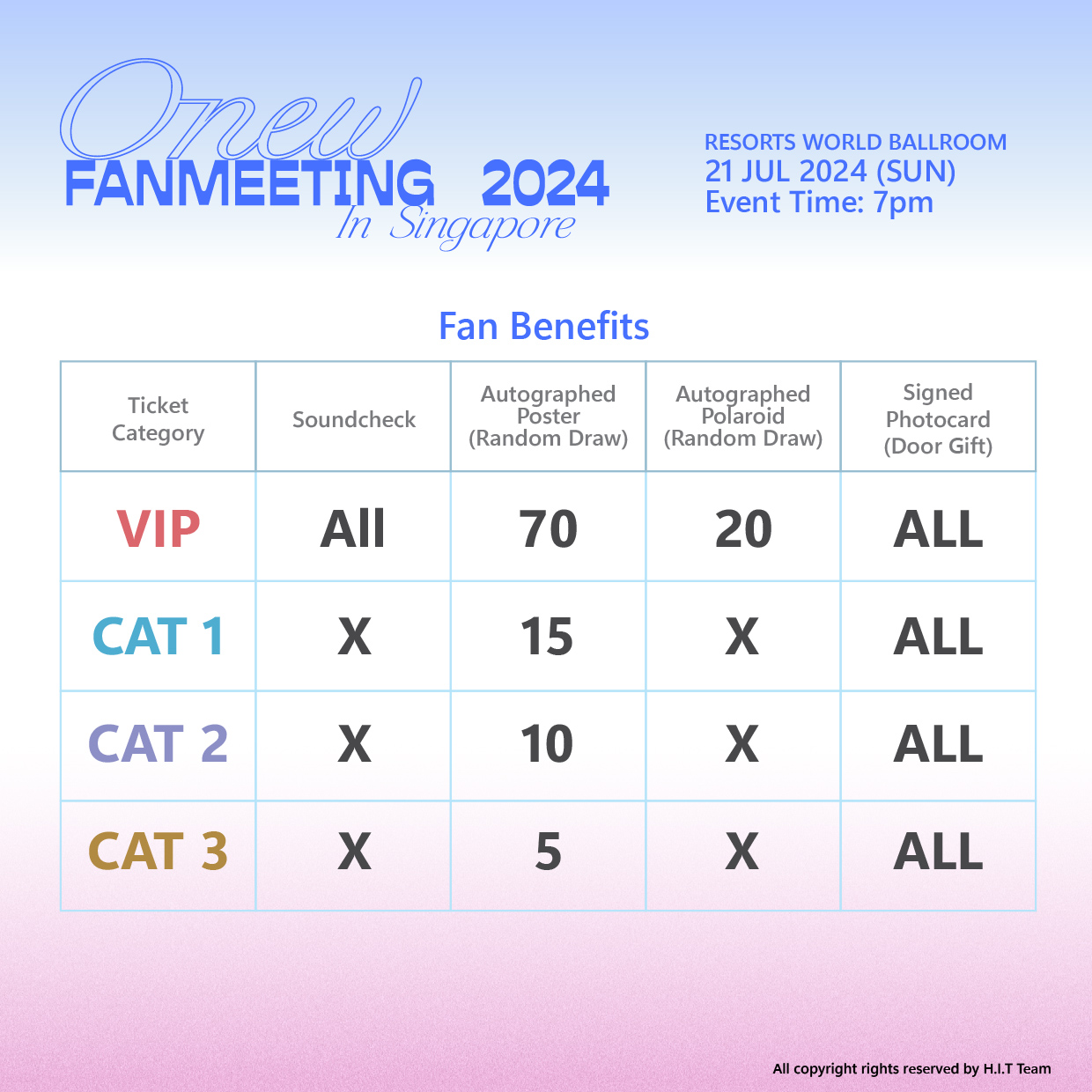 2024 ONEW FAN MEETING AISA TOUR in Singapore