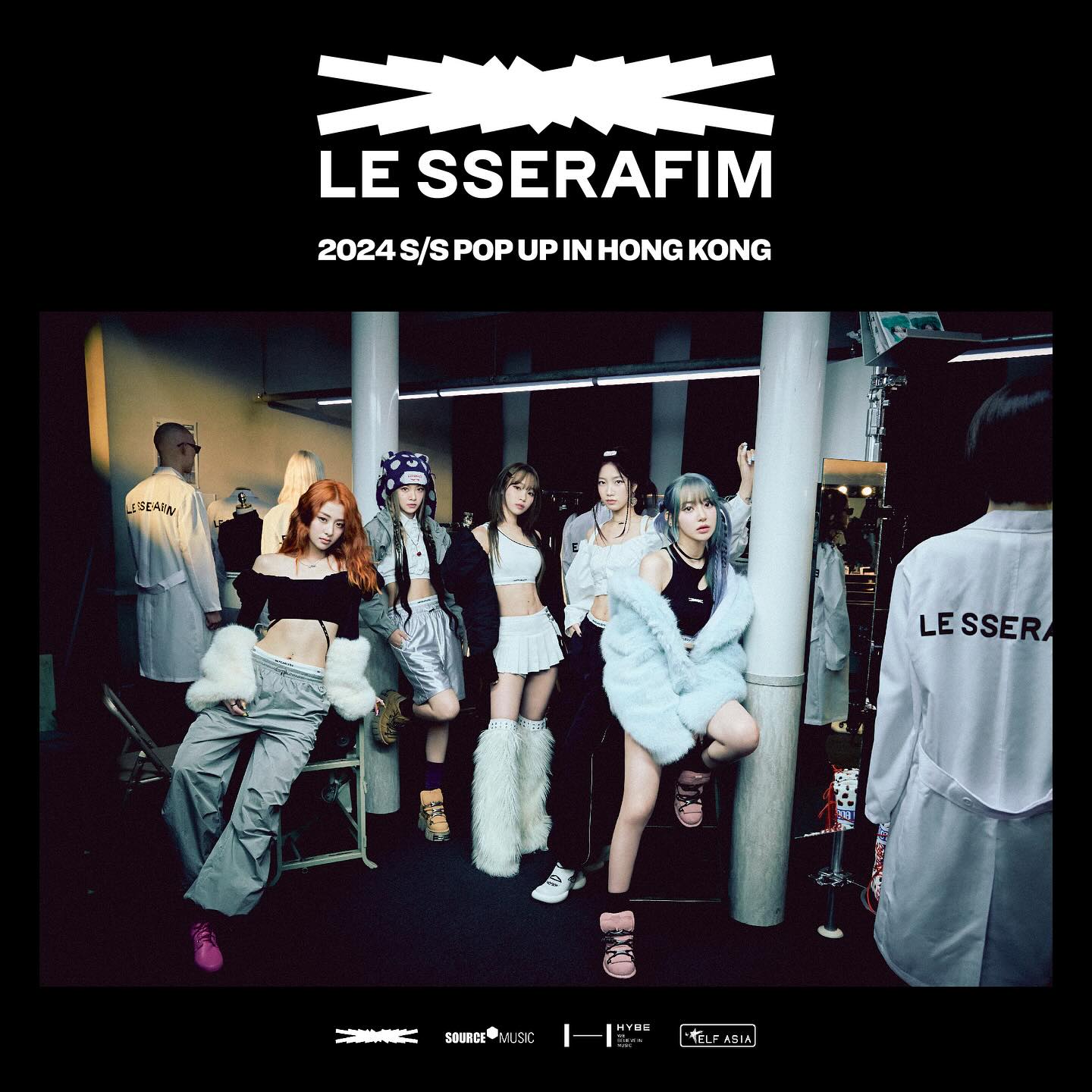 LE SSERAFIM 期間限定店香港站｜LE SSERAFIM S/S POP UP IN HONG KONG