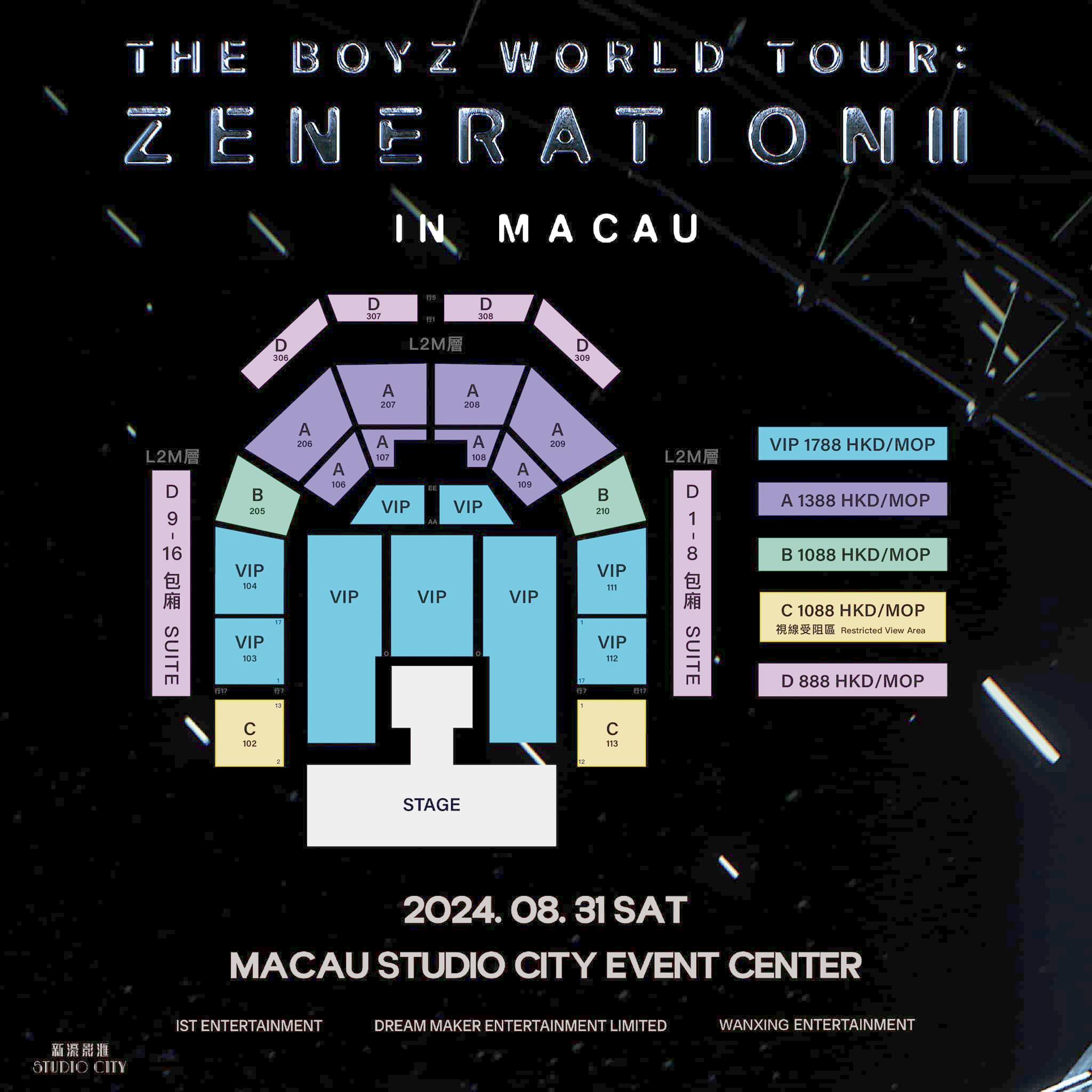 THE BOYZ 澳门演唱会2024｜THE BOYZ WORLD TOUR：ZENERATION II MACAU