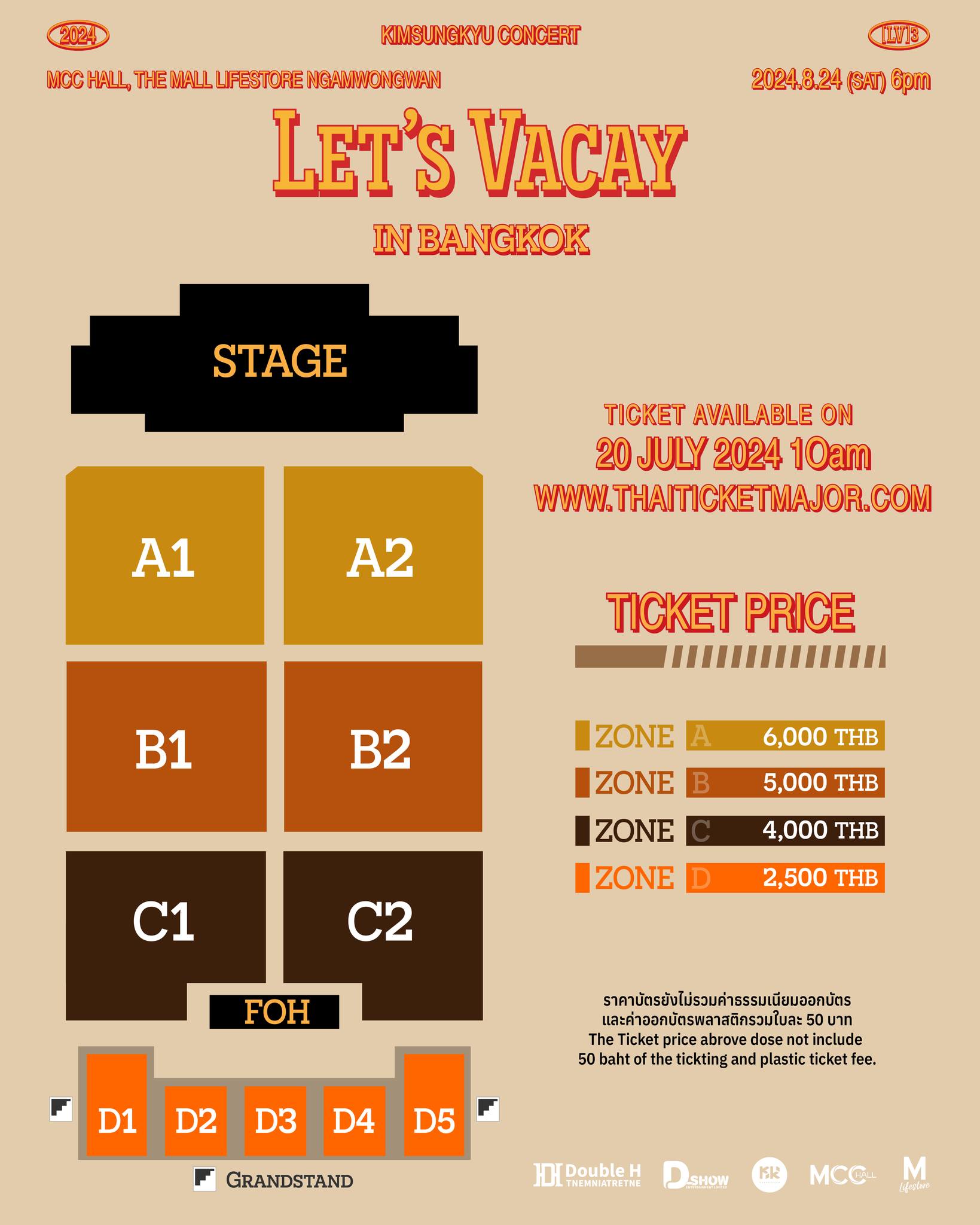 2024 KIM SUNG KYU CONCERT [LV3 : Let's Vacay] in BANGKOK