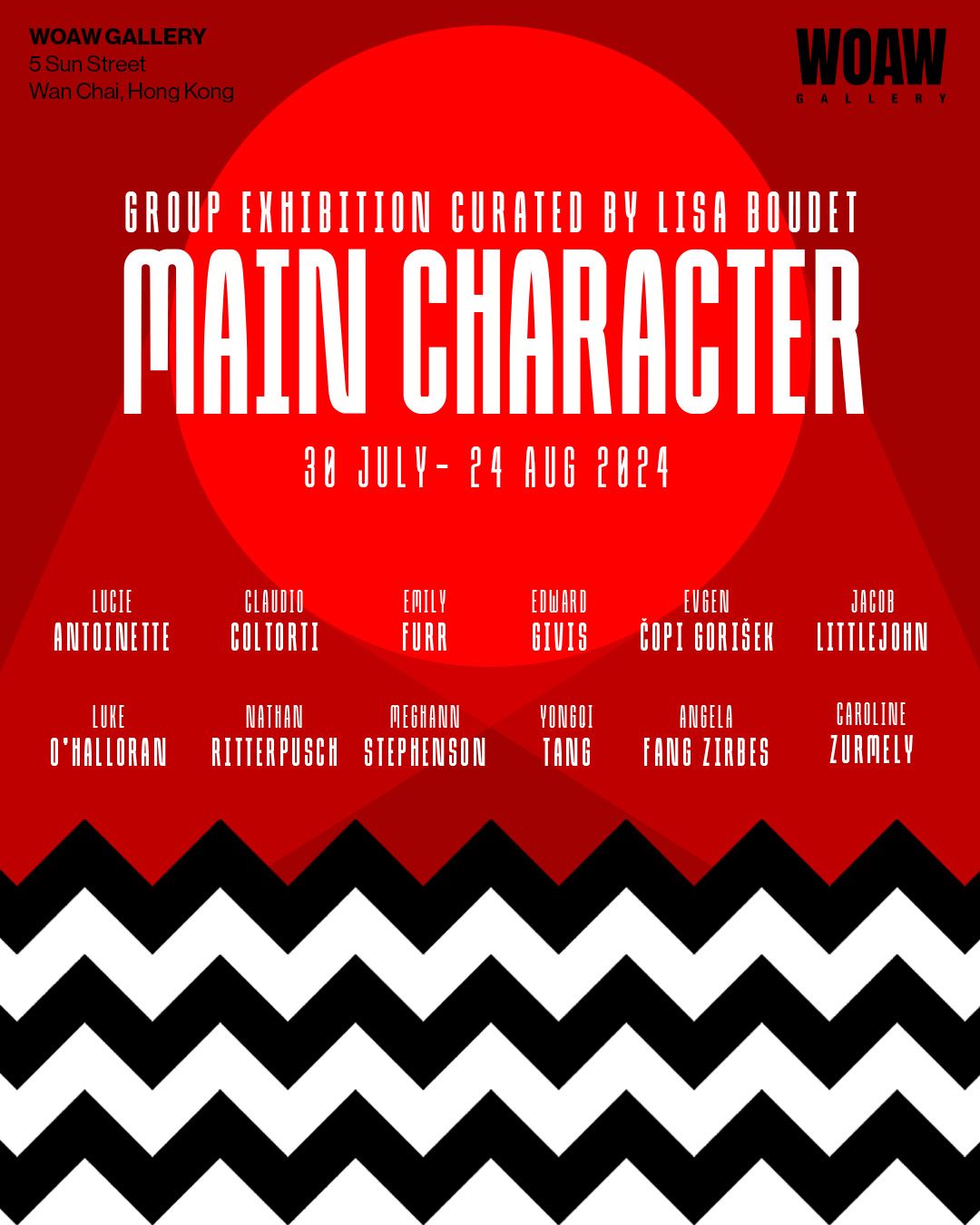 WOAW Gallery Presents MAIN CHARACTER | Exhibition