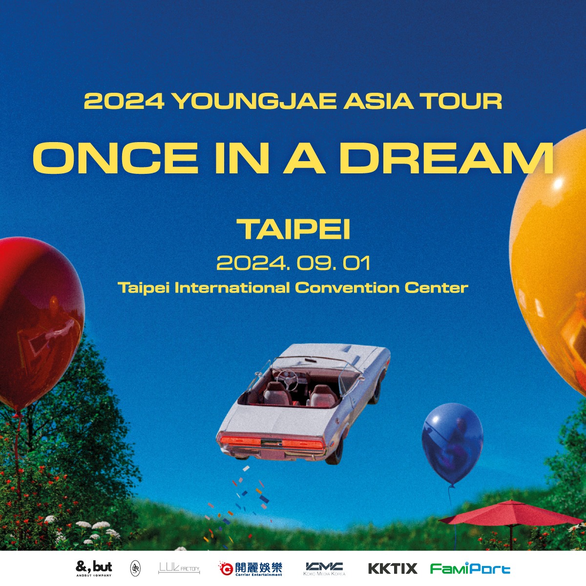 GOT7榮宰台北演唱會2024｜YOUNGJAE ASIA TOUR ONCE IN A DREAM IN TAIPEI