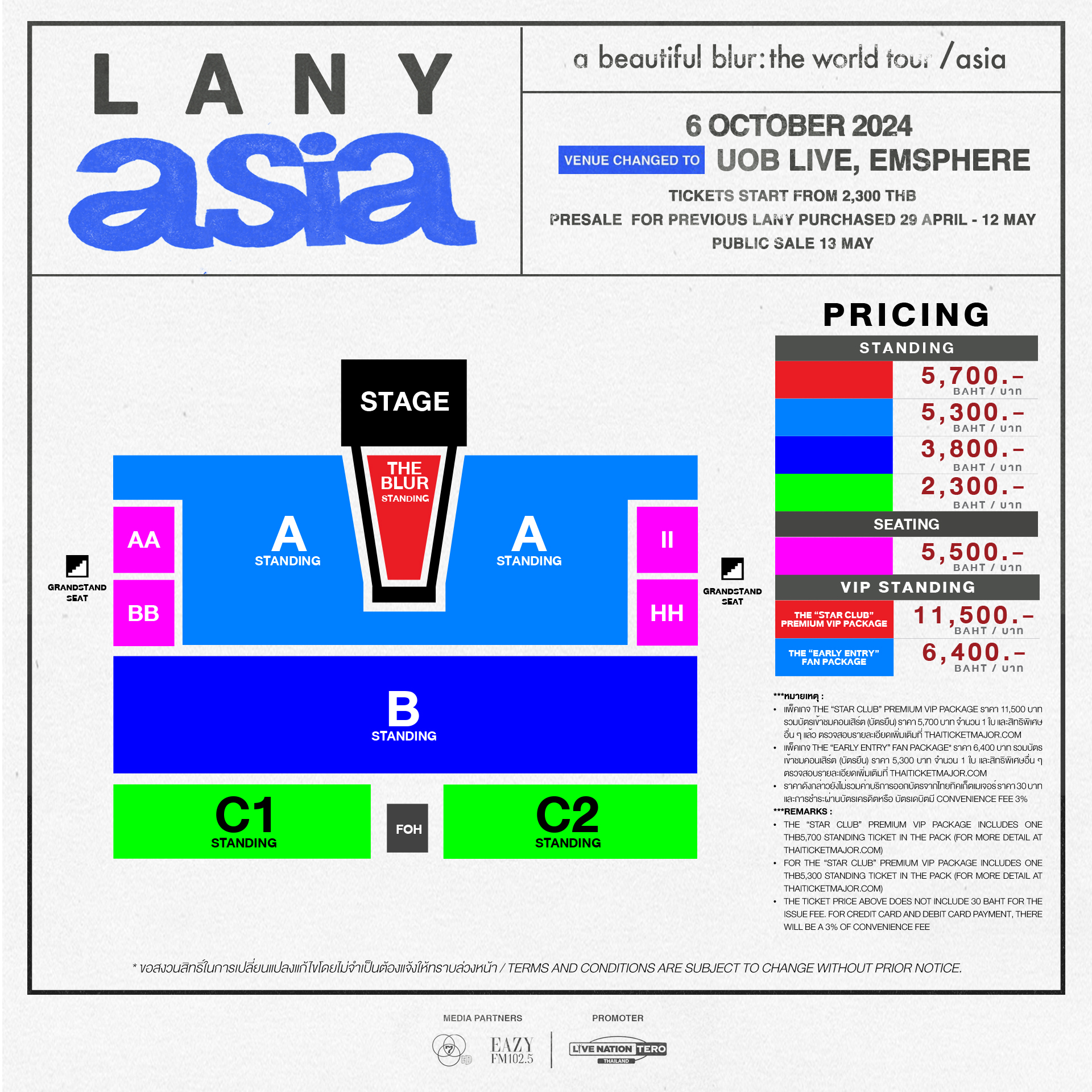 LANY - a beautiful blur: the world tour in Bangkok | Concert