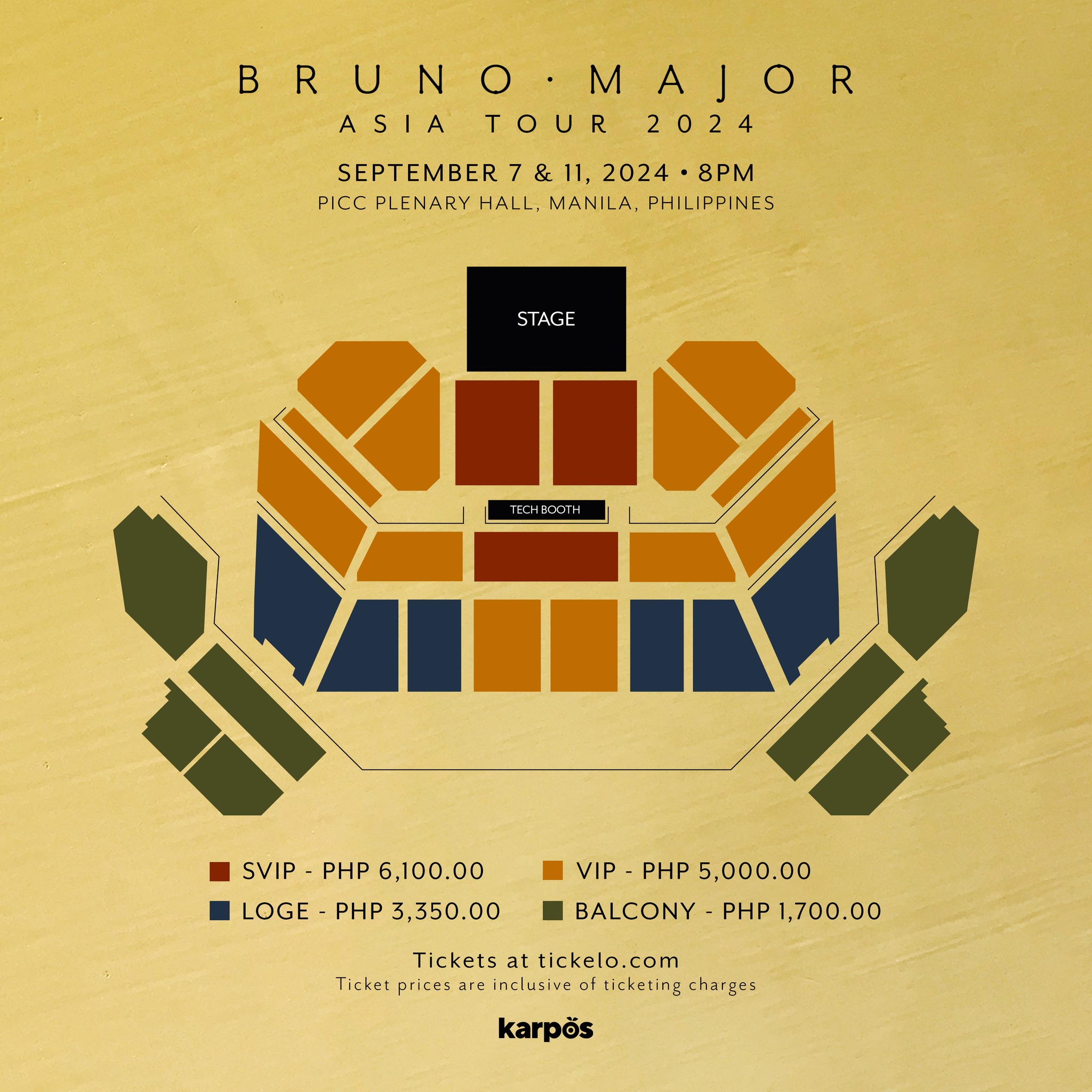 Bruno Major Concert 2024 Manila | BRUNO MAJOR LIVE IN MANILA