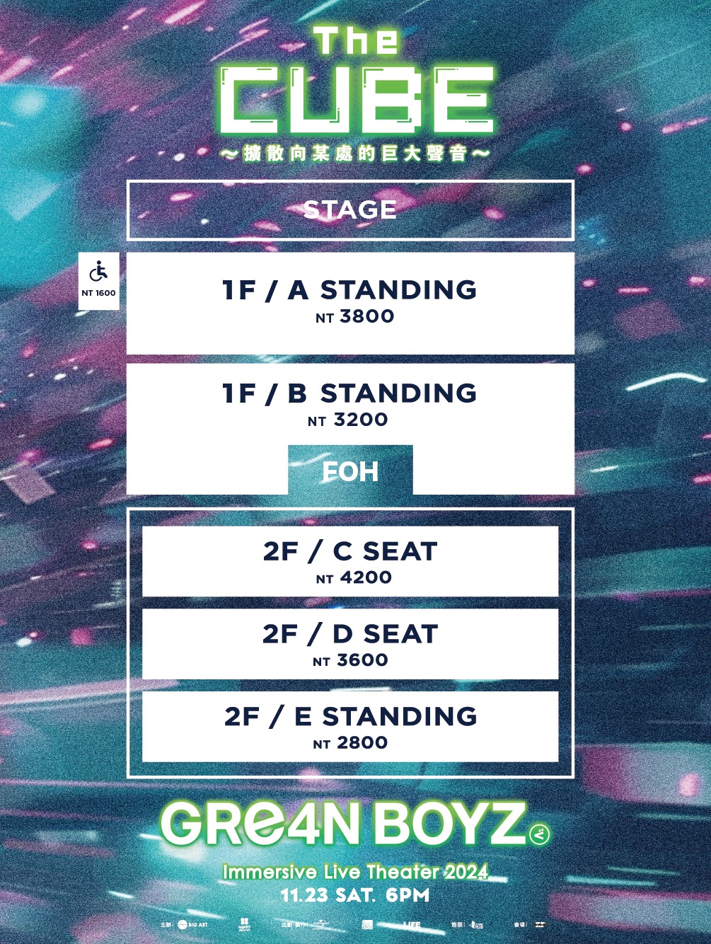 GRe4N BOYZ演唱會2024台北站｜GRe4N BOYZ Immersive Live Theater 2024