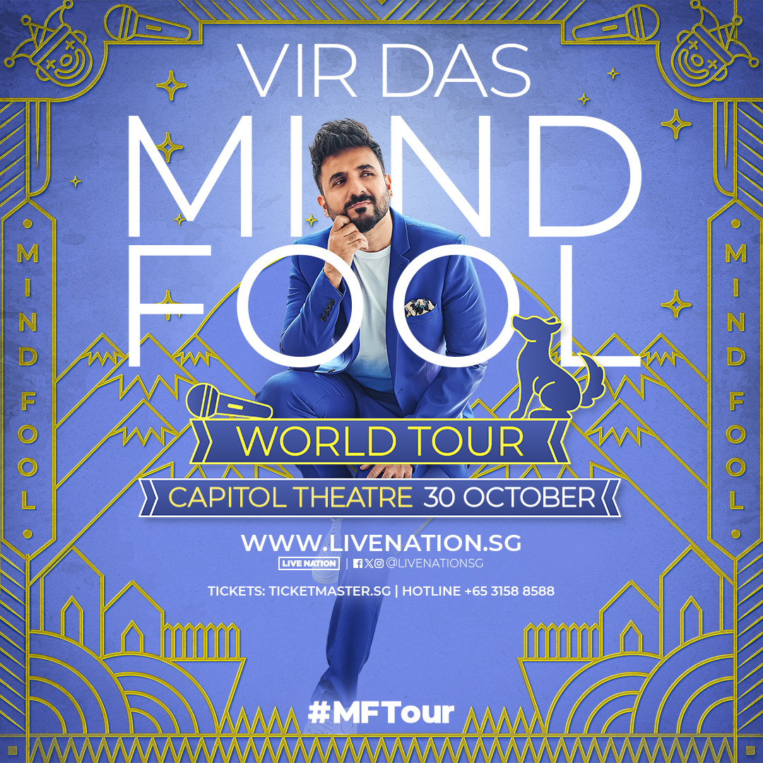 Vir Das: Mind Fool Tour in Singapore | Stand-Up Comedy