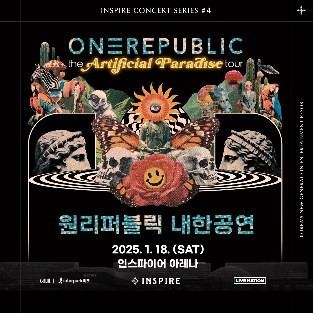 OneRepublic The Artificial Paradise Tour in Korea | Concert