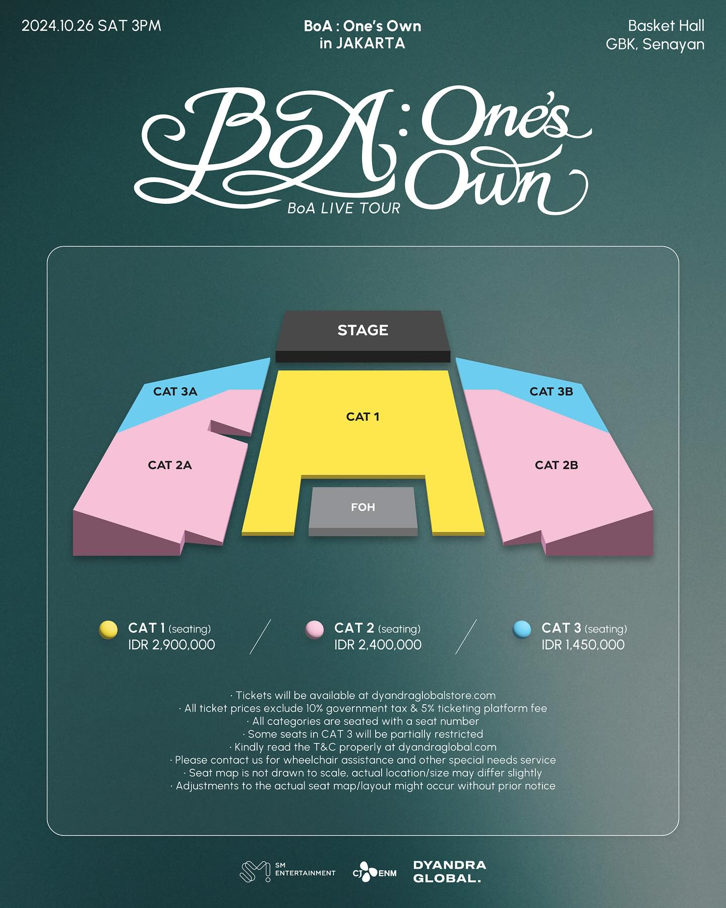 BoA LIVE TOUR – BoA : One’s Own in Jakarta | Concert