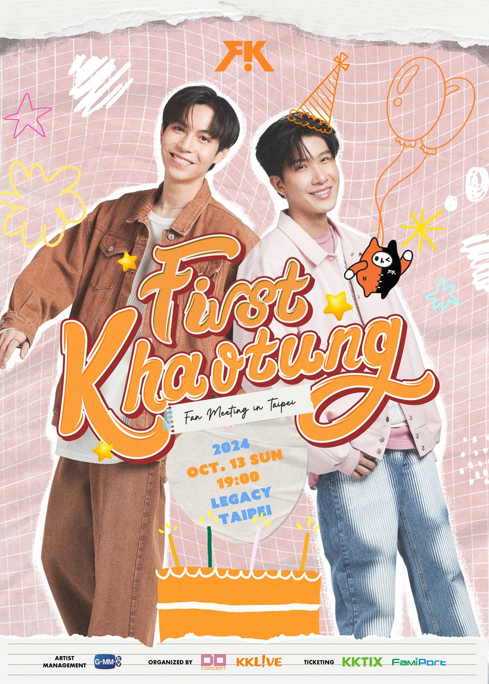 FirstKhaotung Fan Meeting in Taipei 2024｜見面會｜Legacy Taipei