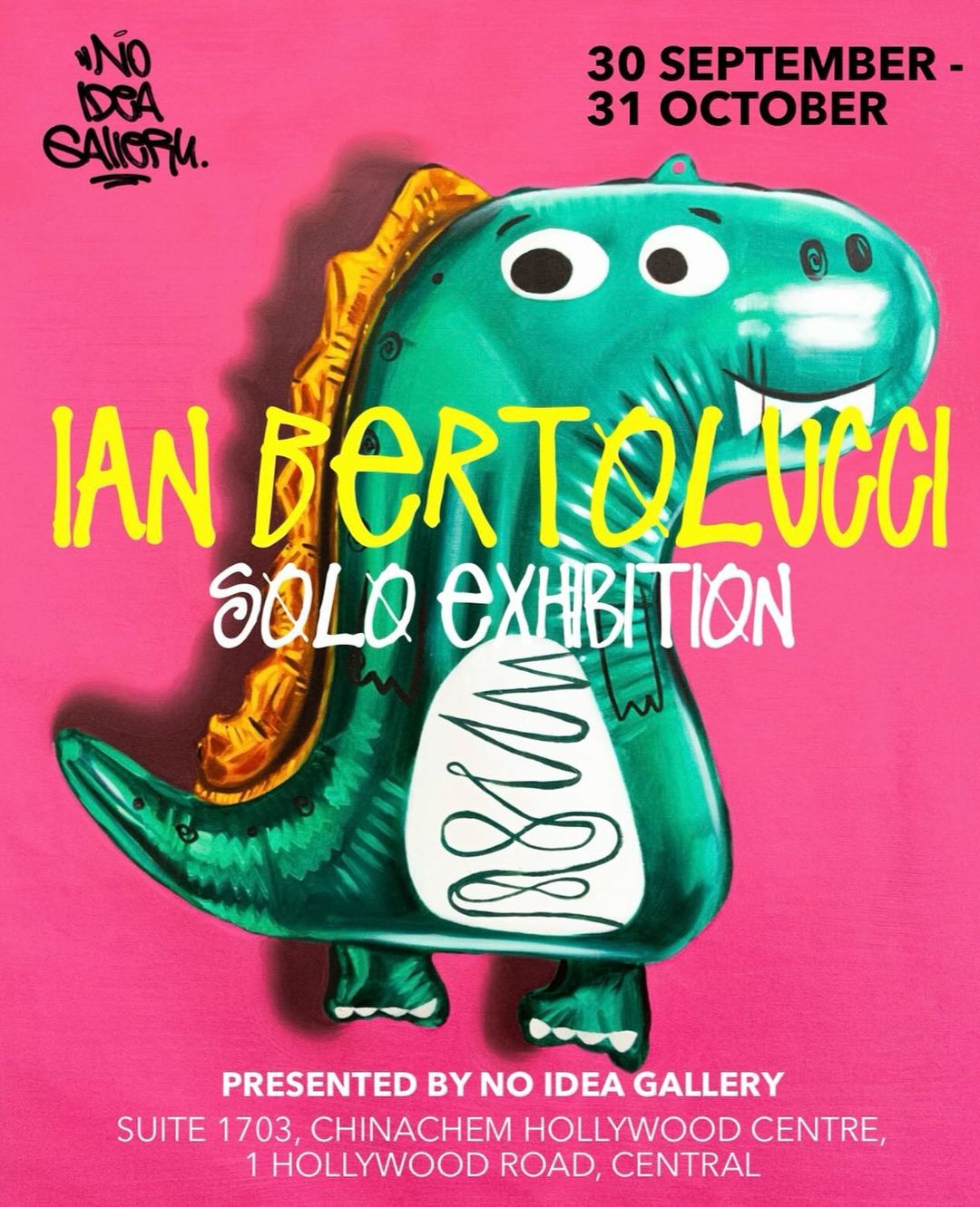 Ian Bertolucci Solo Exhibition｜NO IDEA GALLERY