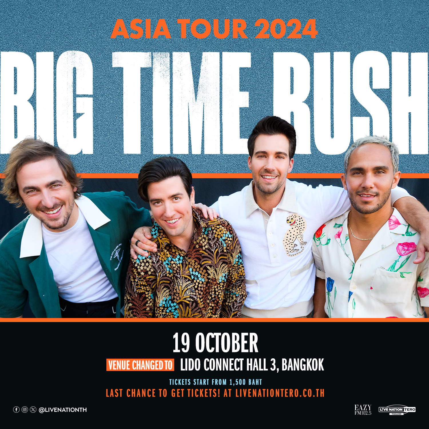 Big Time Rush Bangkok Concert｜Big Time Rush Asia Tour 2024