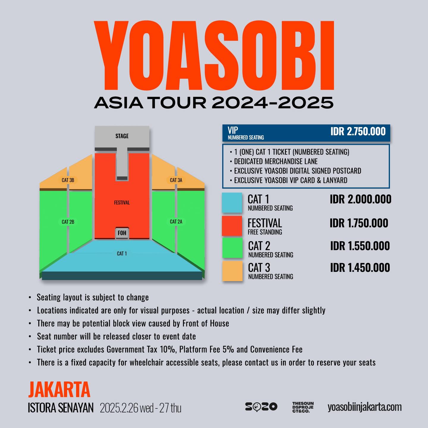 YOASOBI Concert 2025 Jakarta | YOASOBI ASIA TOUR IN JAKARTA