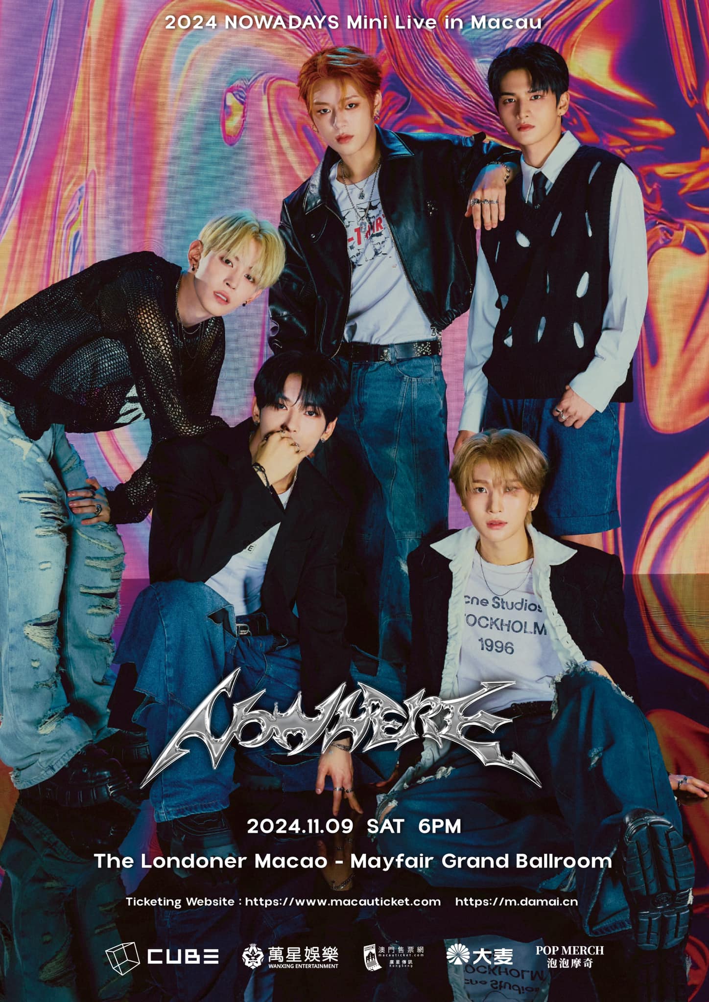 NOWADAYS見面會2024澳門站｜2024 NOWADAYS MINI LIVE IN MACAU｜澳門倫敦人