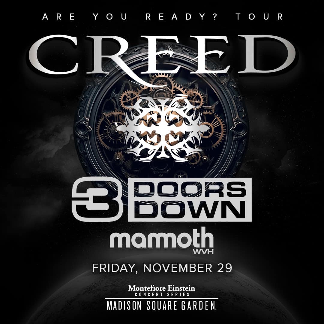 Creed - Are You Ready? Tour in New York | Concert