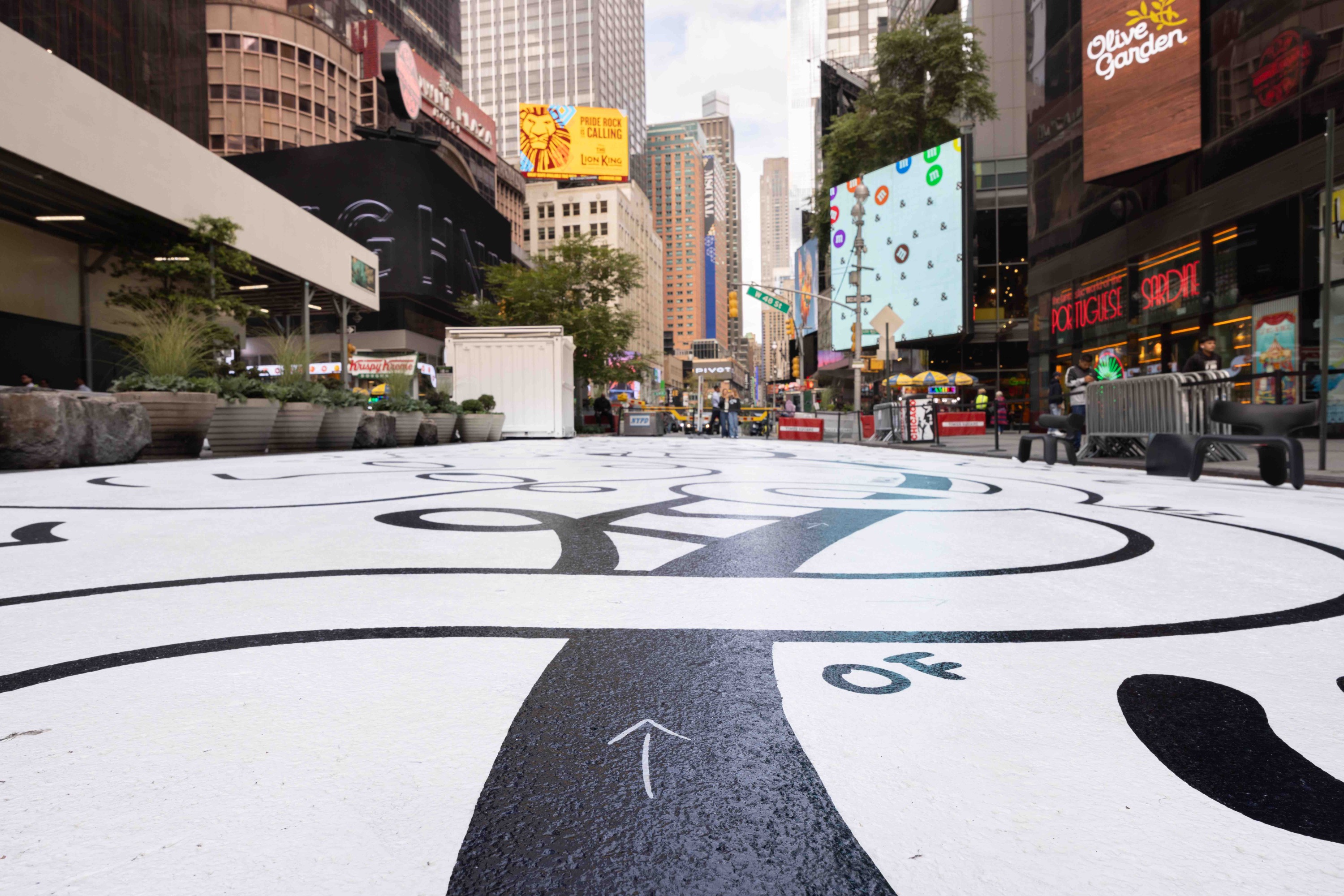 The Path: A Meditation of Lines | Times Square