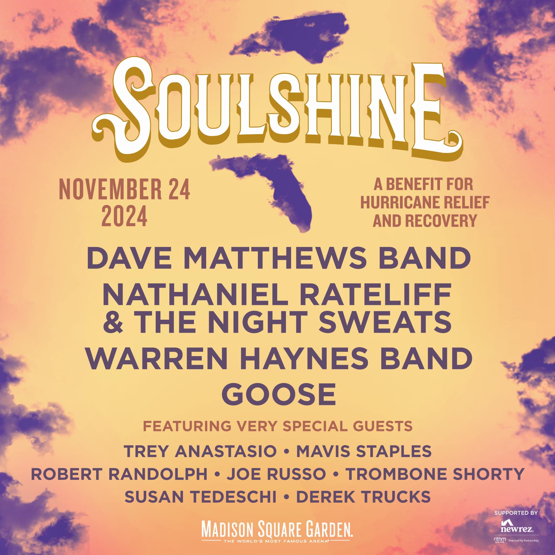 SOULSHINE - A BENEFIT FOR HURRICANE RELIEF AND RECOVERY