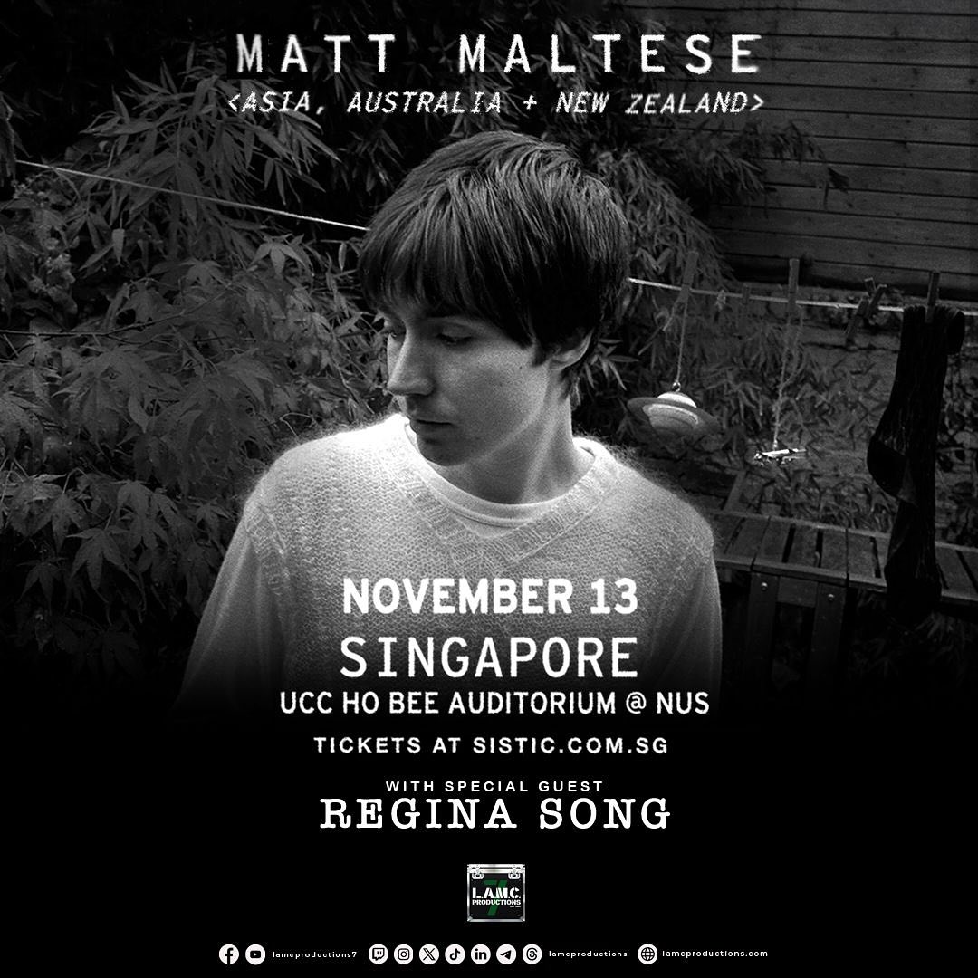 MATT MALTESE Live in Singapore 2024 | Concert