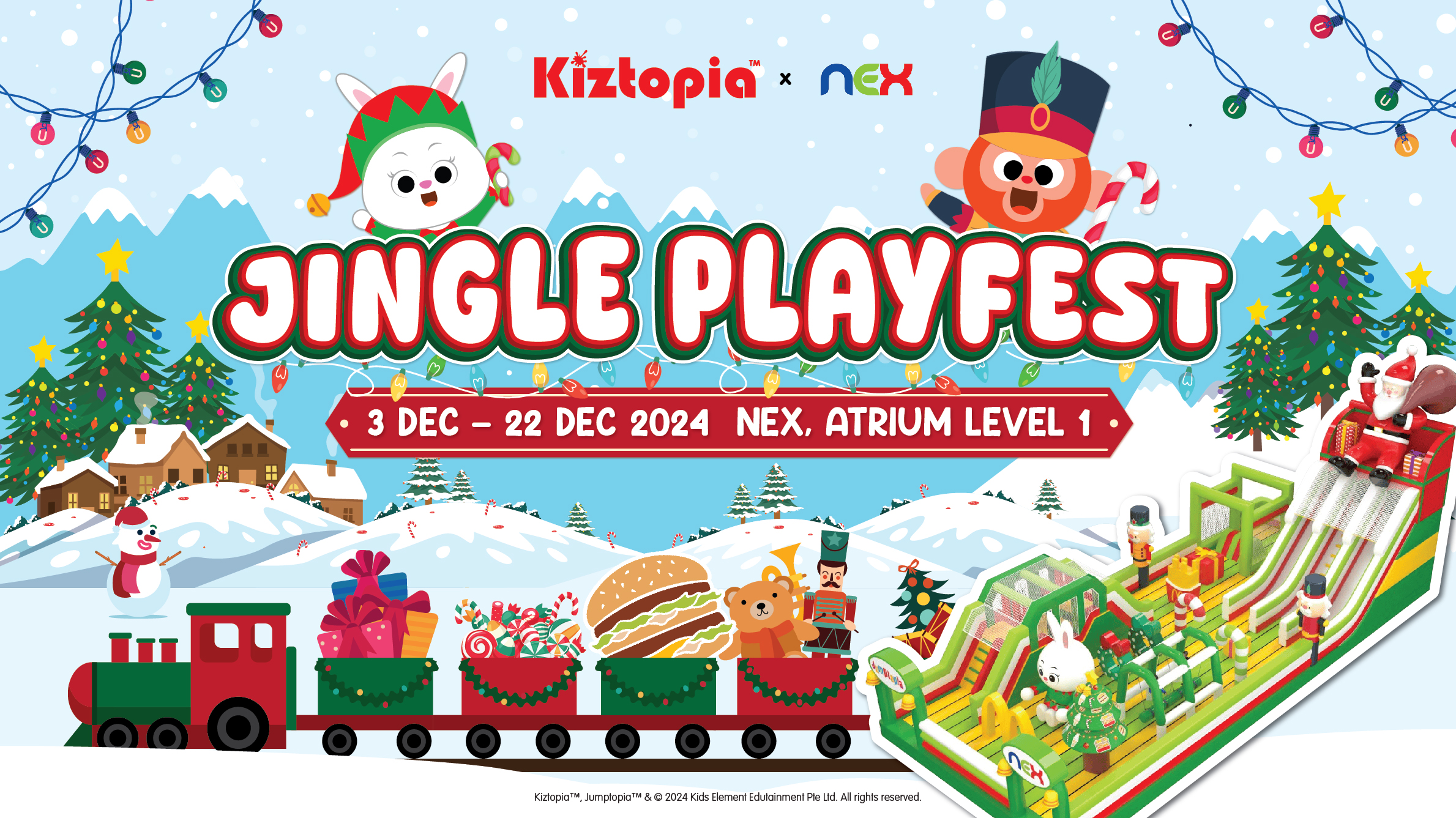 NEX Christmas Event (Jingle Play Fest) - Klook Singapore
