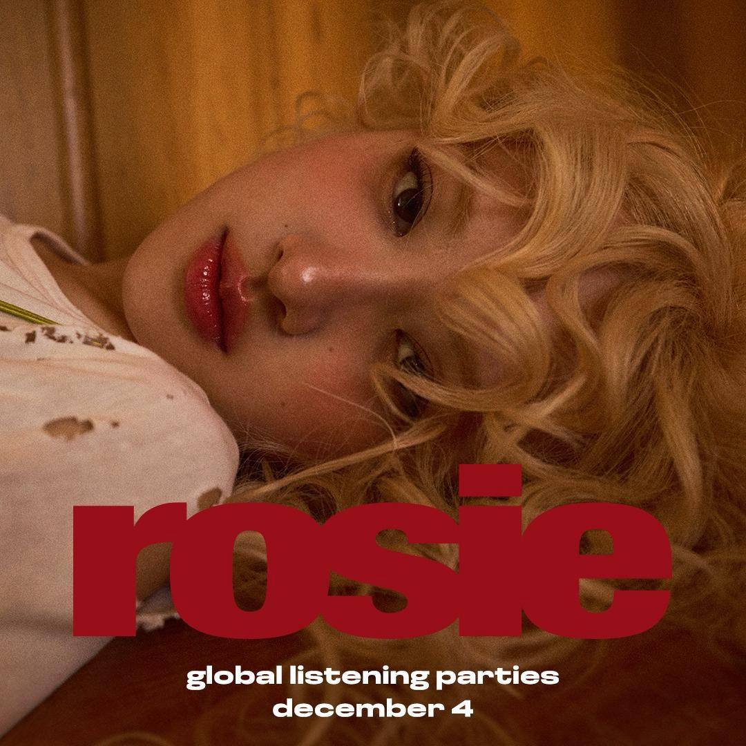 ROSÉ首張個人專輯《rosie》Pop Up｜快閃活動