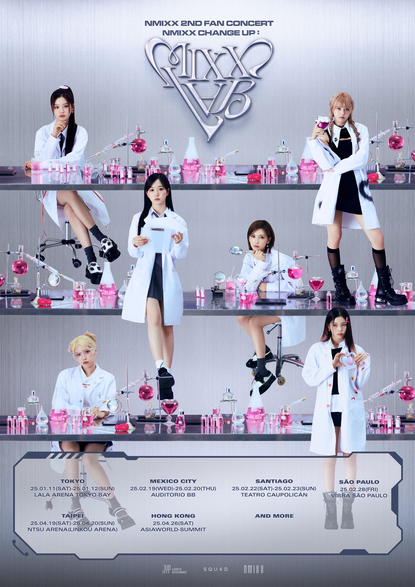 NMIXX演唱會2025台北站｜NMIXX 2ND FAN CONCERT TOUR IN TAIPEI｜林口體育館