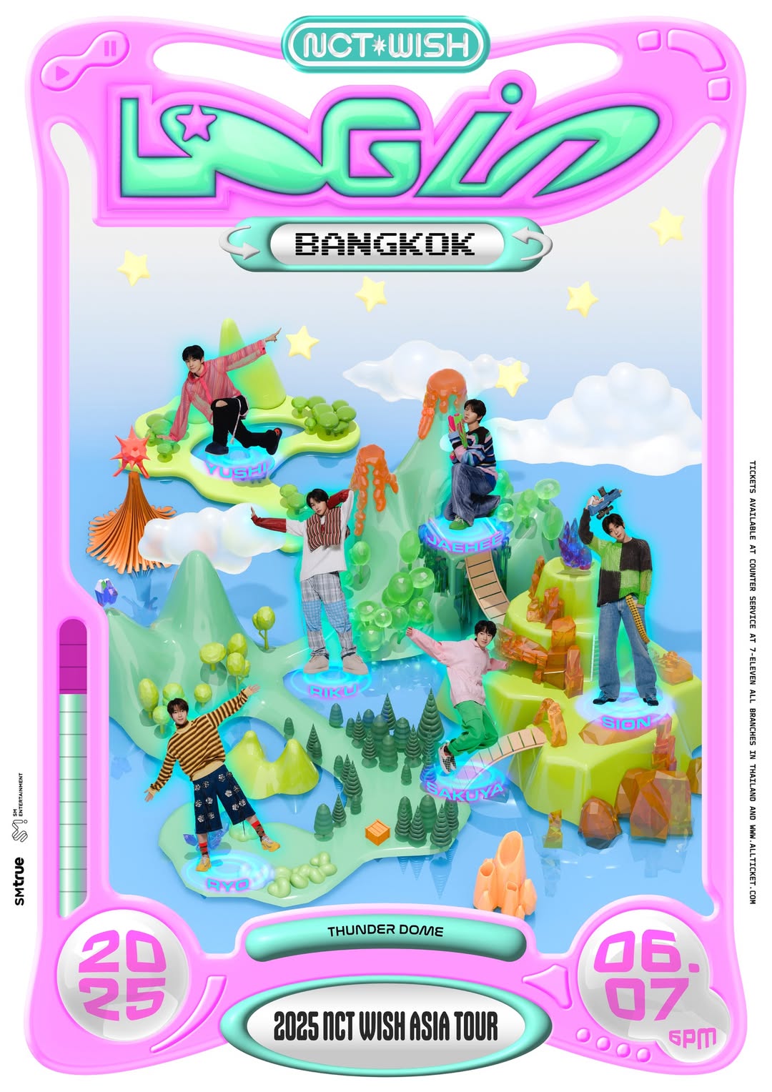 NCT WISH Thailand Concert 2025 | Thunder Dome