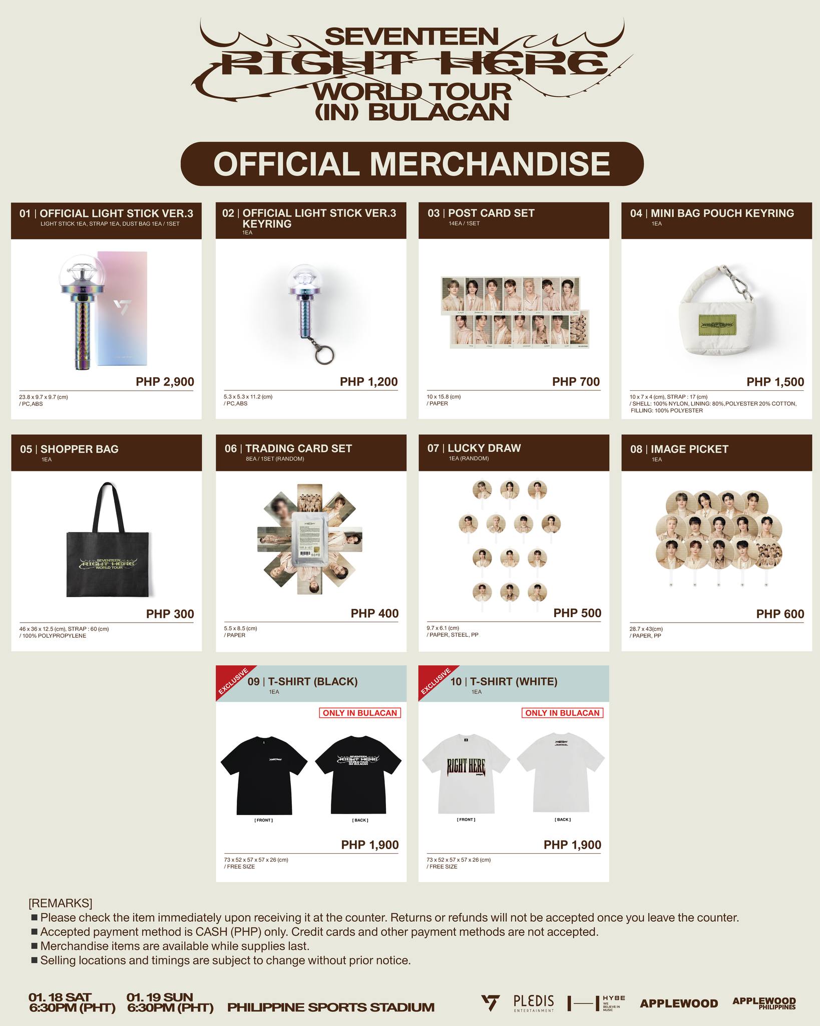 SEVENTEEN [RIGHT HERE] WORLD TOUR IN BULACAN | Concert