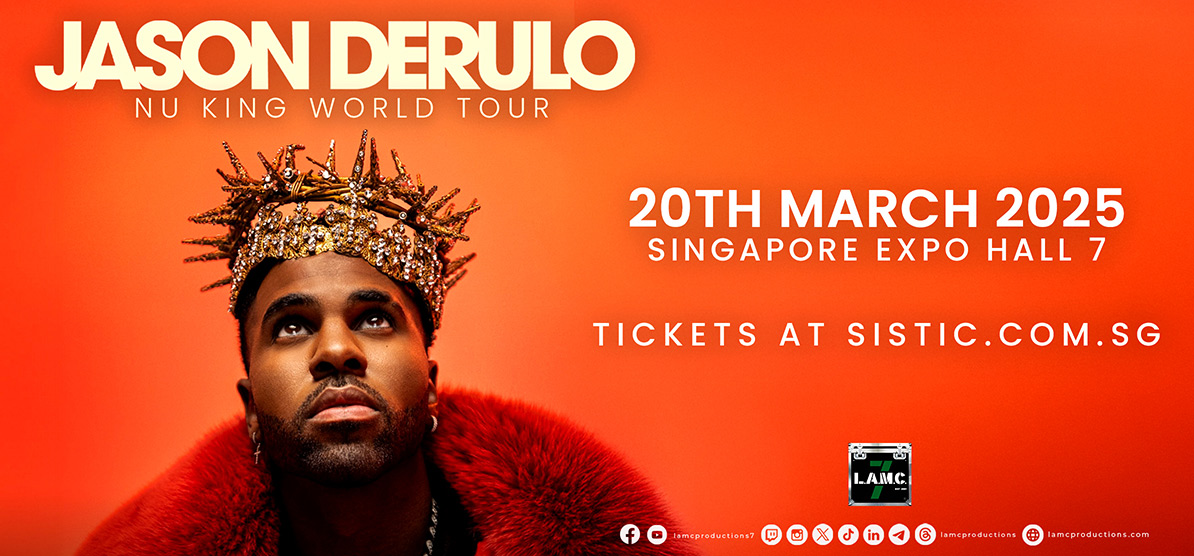 Jason Derulo Singapore Concert 2025 | Singapore EXPO