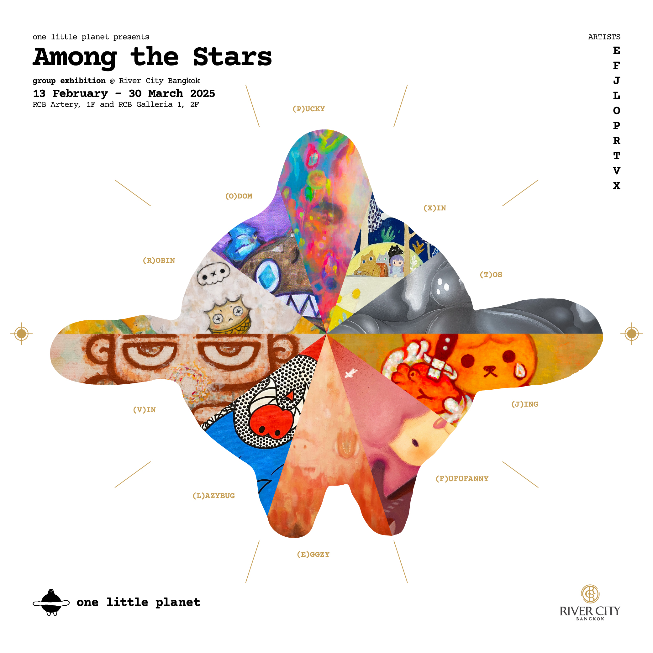 Among the Stars | Exhibition | River City Bangkok