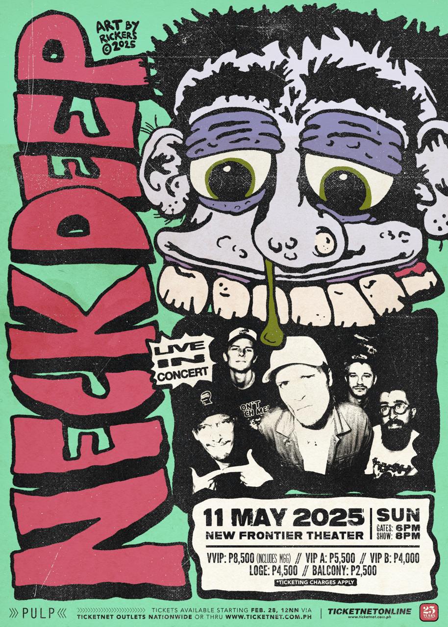 Neck Deep Manila Concert 2025 | NECK DEEP LIVE IN MANILA
