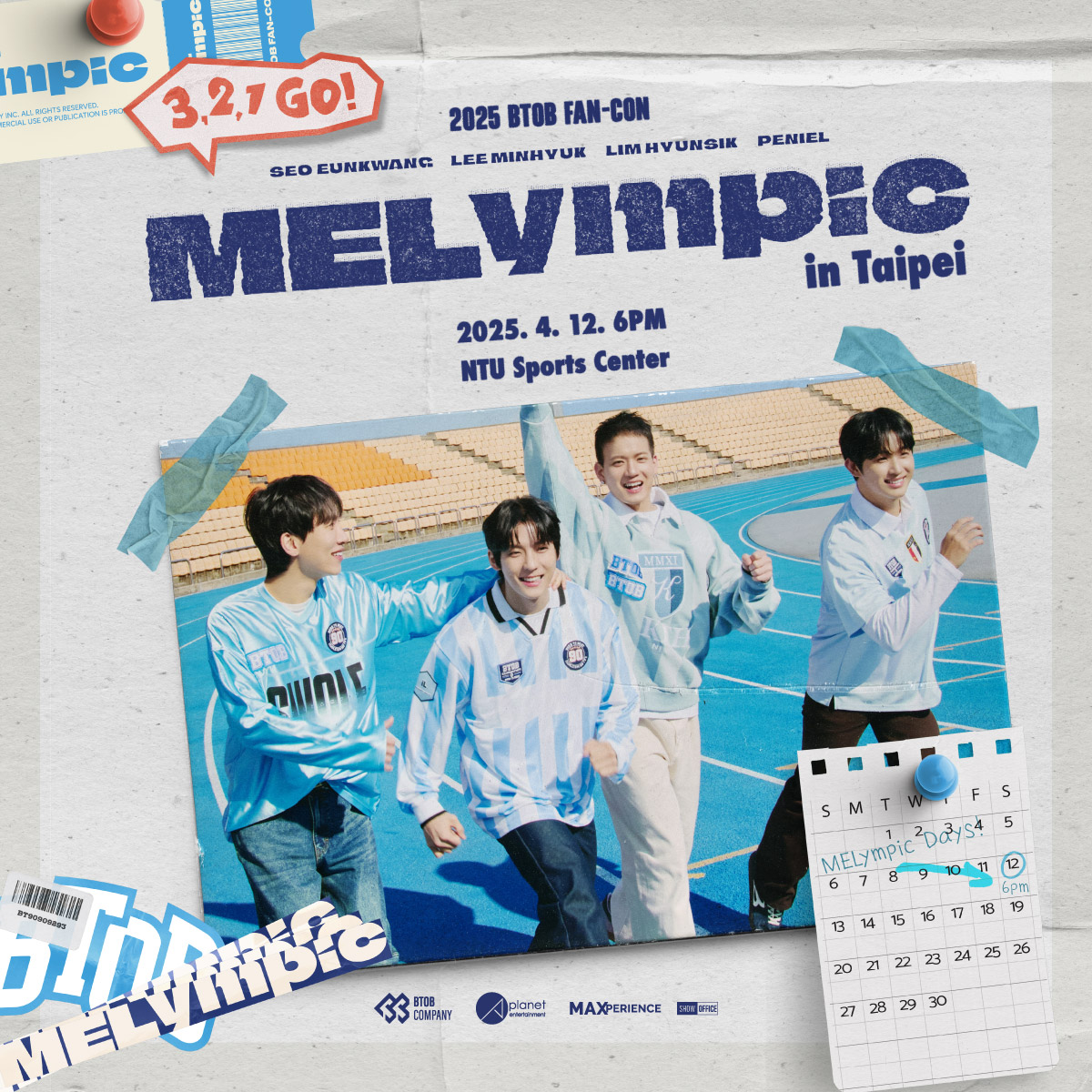 BTOB Taipei Concert 2025 | BTOB FAN-CON ‘3,2,1 GO! MELympic’