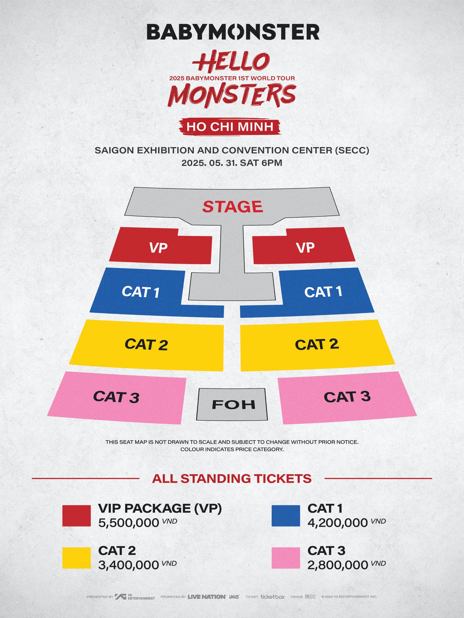2025 BABYMONSTER 1st WORLD TOUR IN VIETNAM