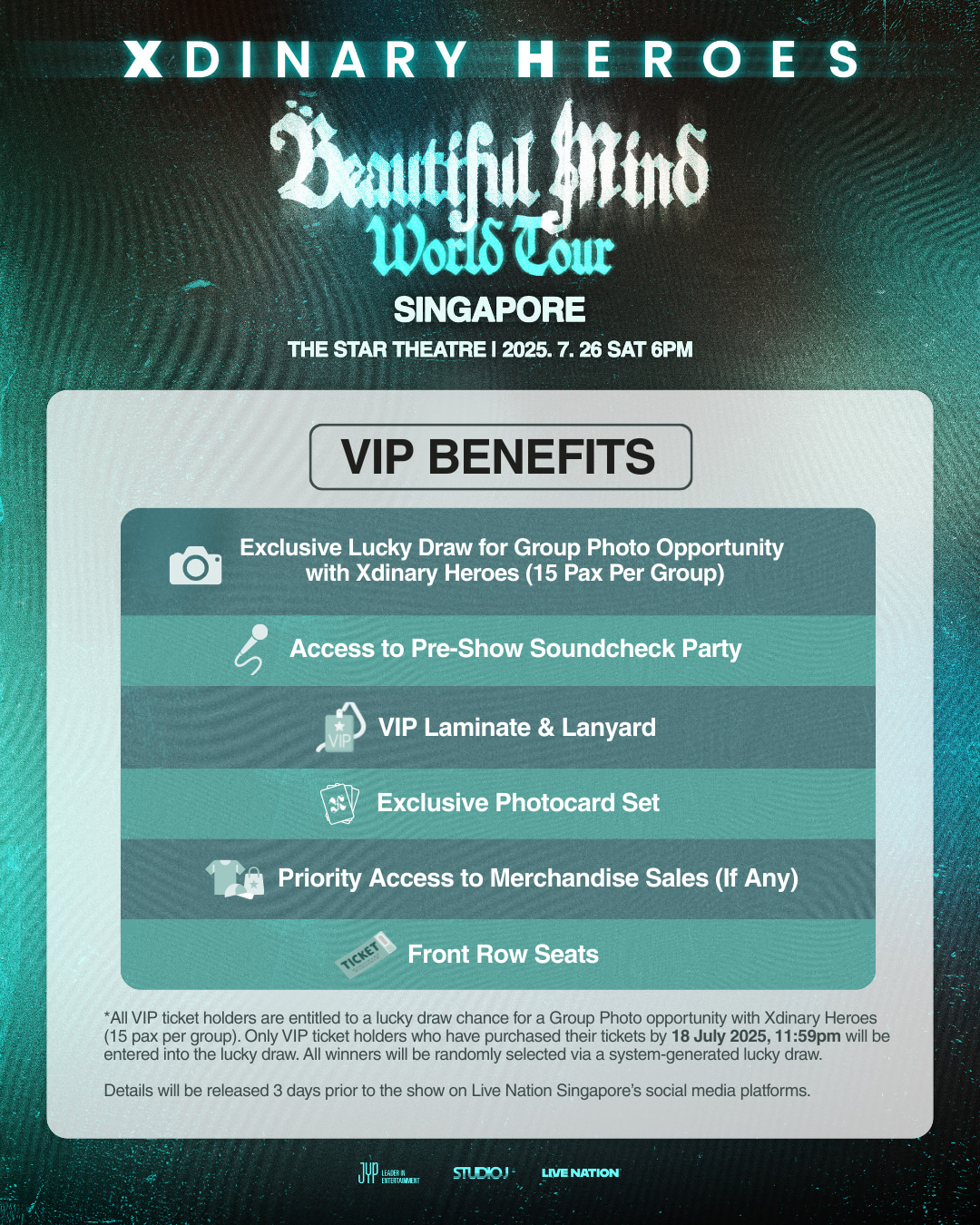 Xdinary Heroes Singapore Concert 2025 | The Star Theatre