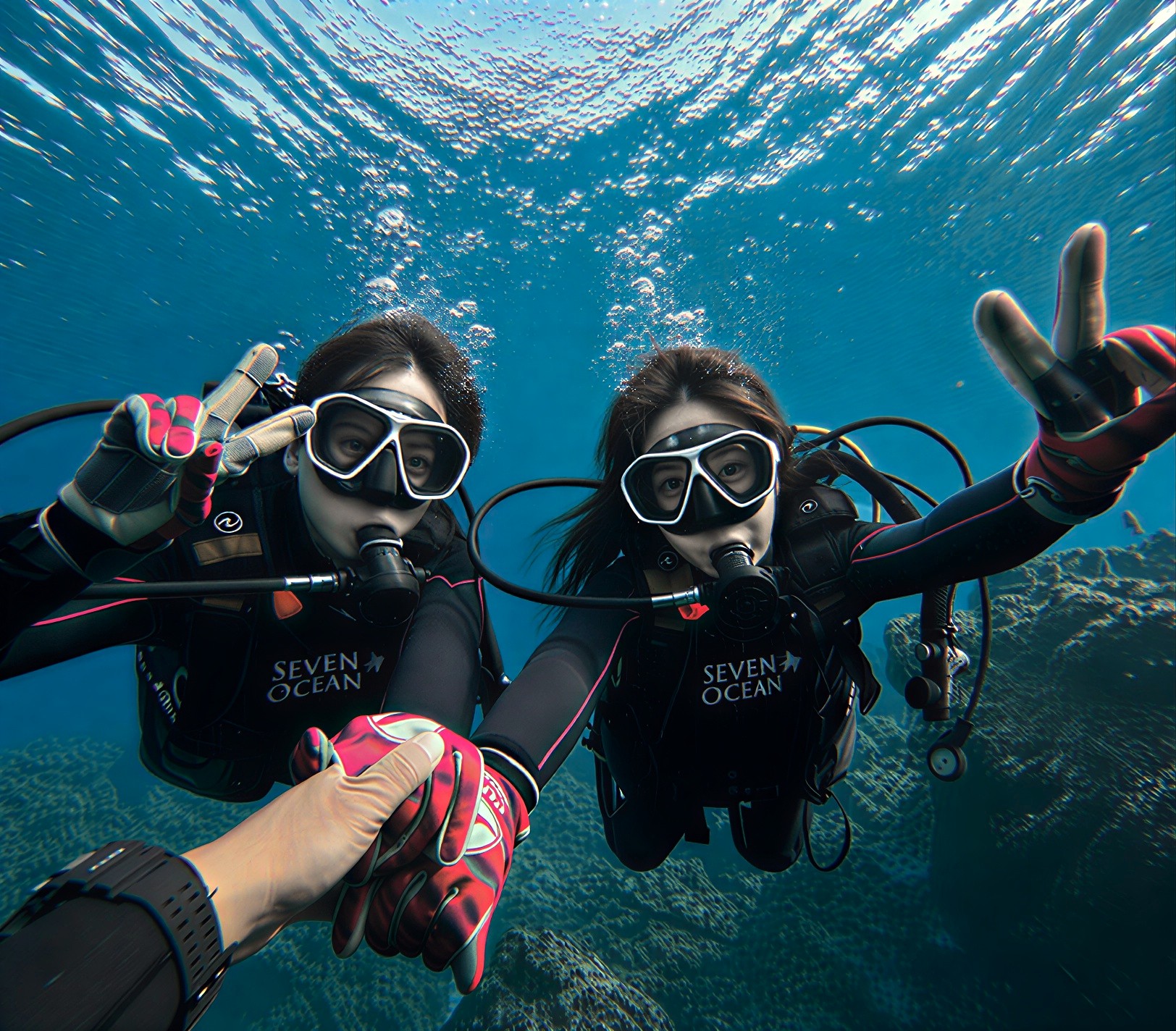 Okinawa: Blue Cave Introductory Diving & Onna Village Underwater Walk ...