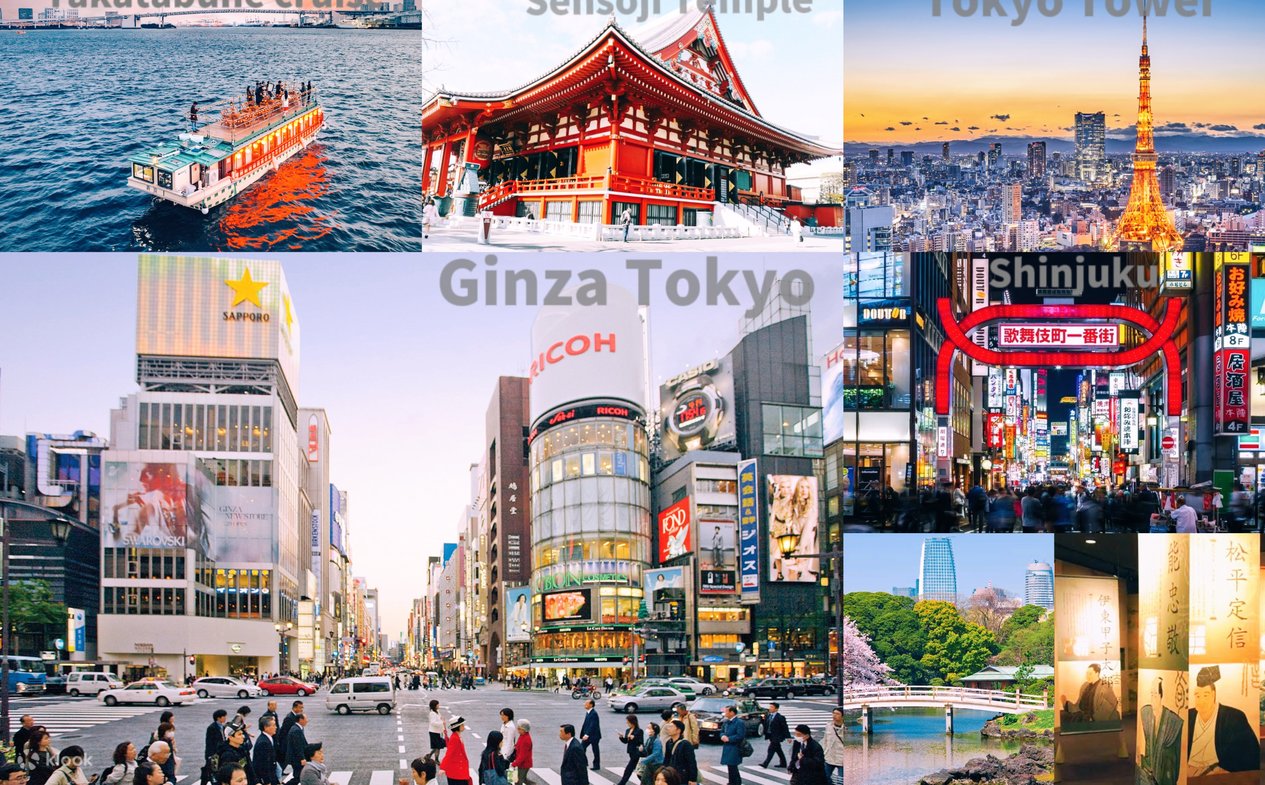 Tokyo1 Day Sightseeing Bus Tour Trip - Cruise & Tokyo Tower - Klook