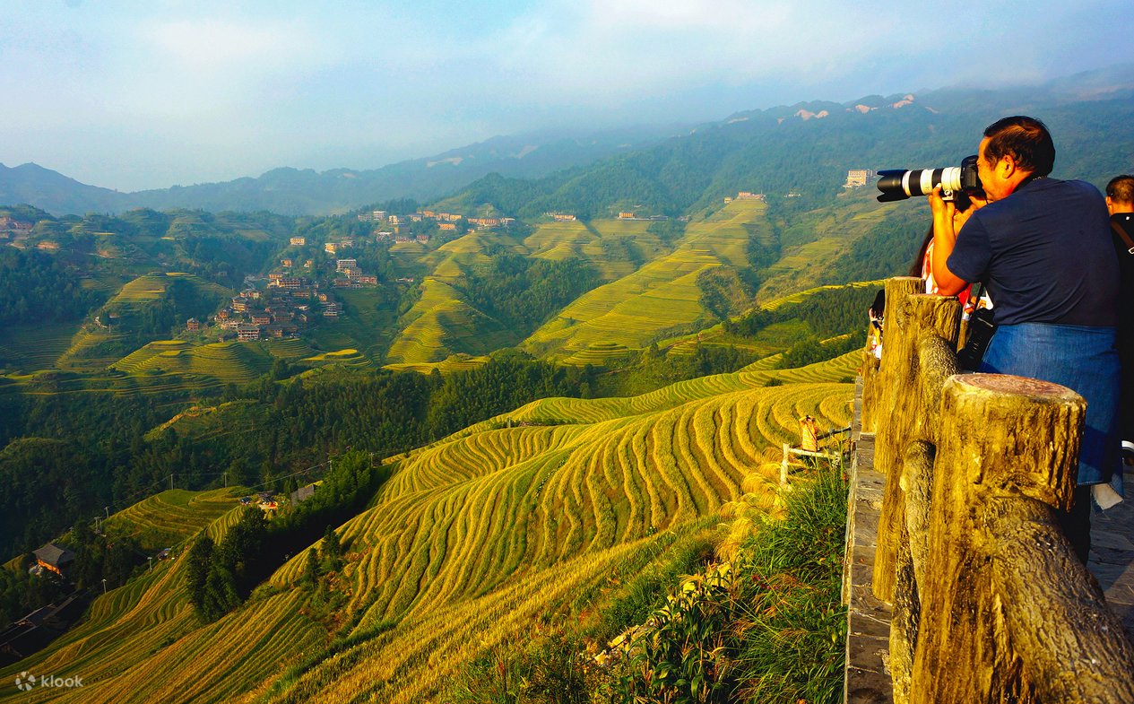 Guilin Longji Rice Terraces, Li River 3-Star Cruise, Yangshuo Yulong ...