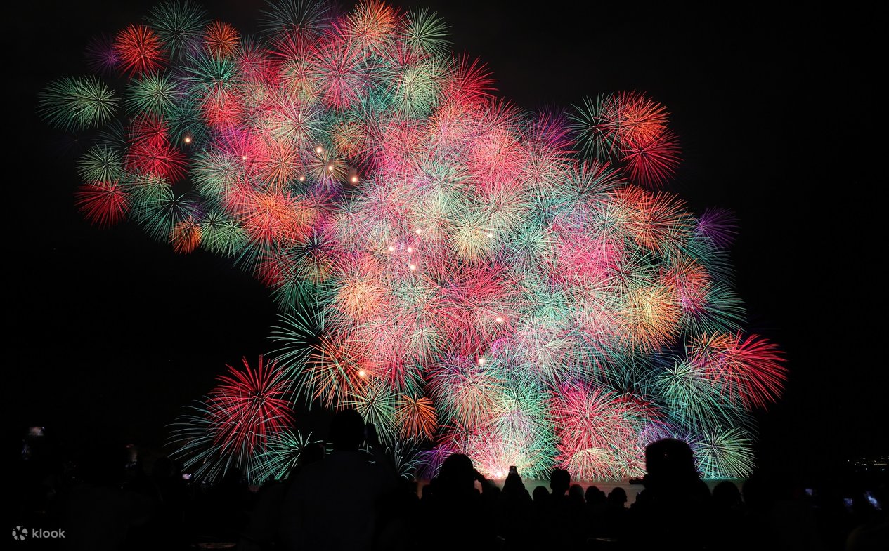 Kumano Grand Fireworks Festival Night Bus Day Tour (with group ...