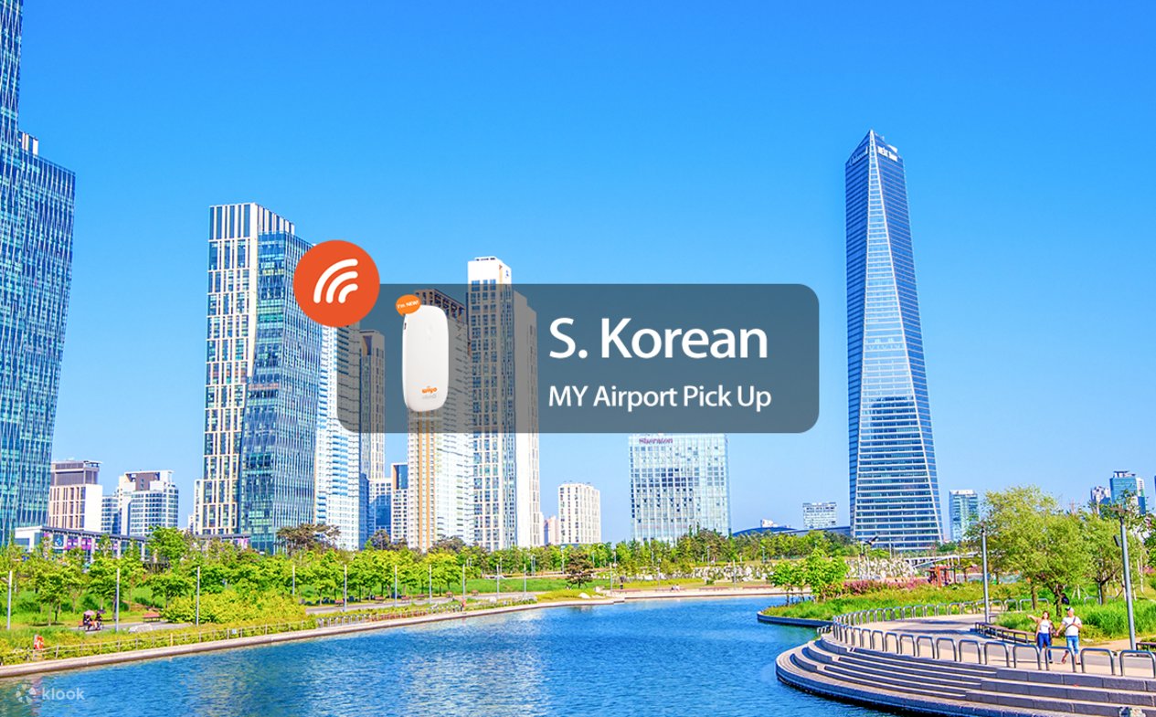 4G WiFi Device Kuala Lumpur Airport Pick Up for Korea - Klook Australia