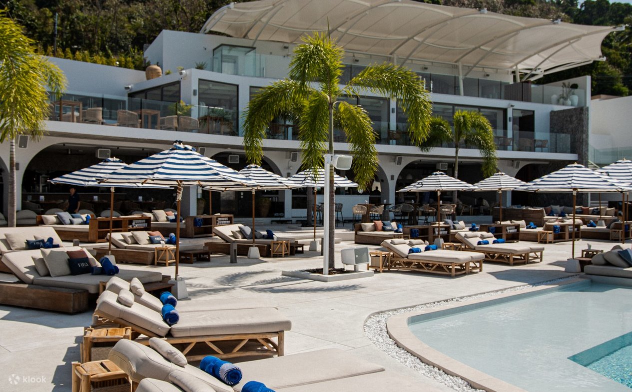 Day Party at Fira Beach Club Phuket with Beach Vibes & Drinks - Klook