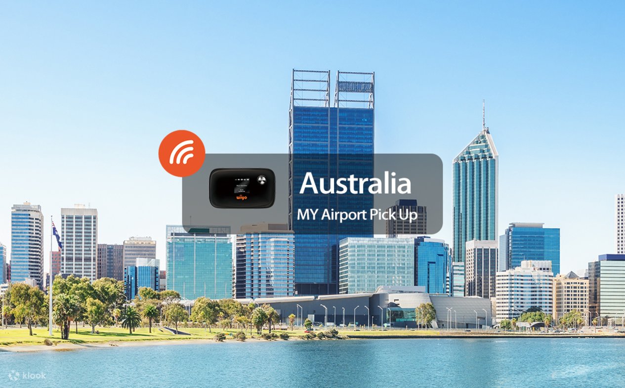 4G Pocket WiFi (KUL Airport Pick Up) for Australia from Wiyo - Klook India