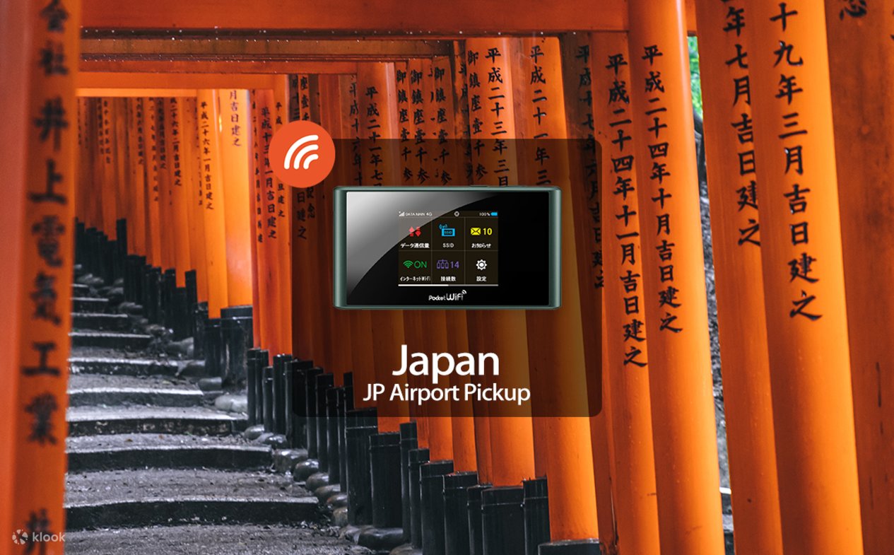 4G WiFi (JP Airport Pick Up) for Japan - Klook