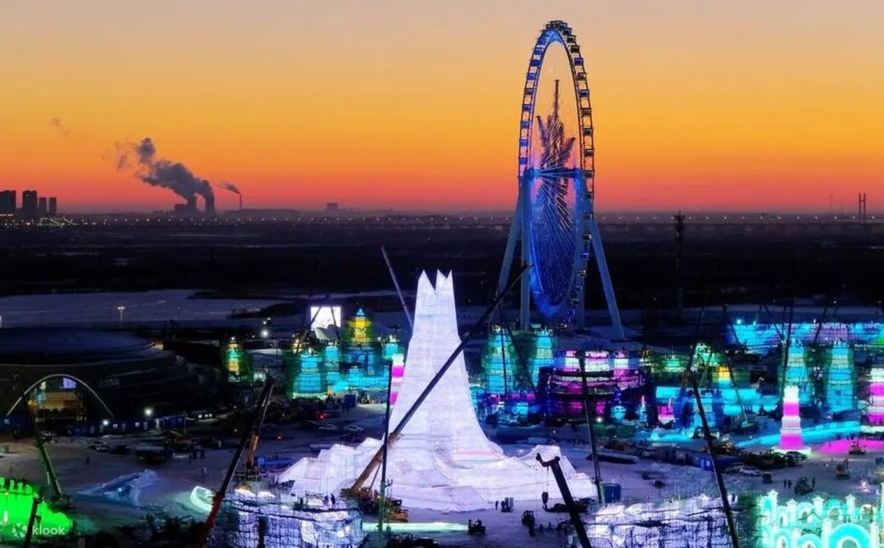 Harbin Ice and Snow Festival Ice and Snow World Private Small Group ...